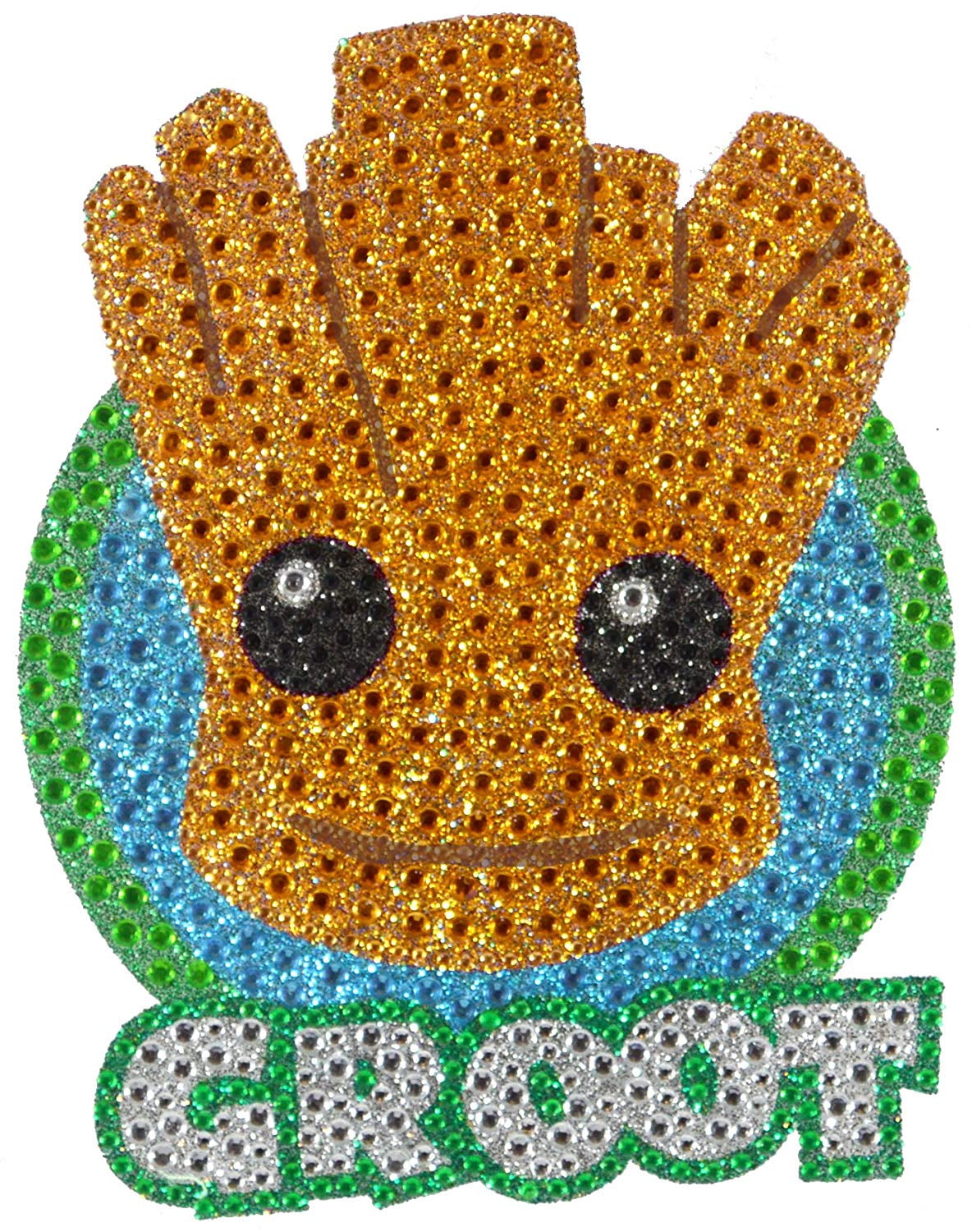 Marvel Guardians Of The Galaxy Baby Groot Crystal Car Window Decal ...