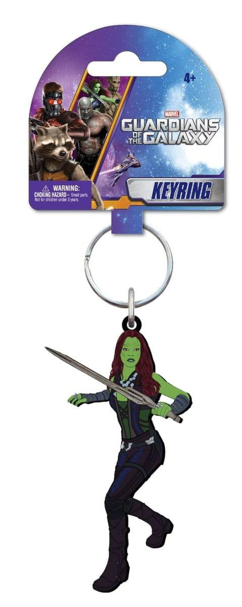 Marvel Guardians Of The Galaxy Soft Touch PVC Key Ring: "Gamora ...