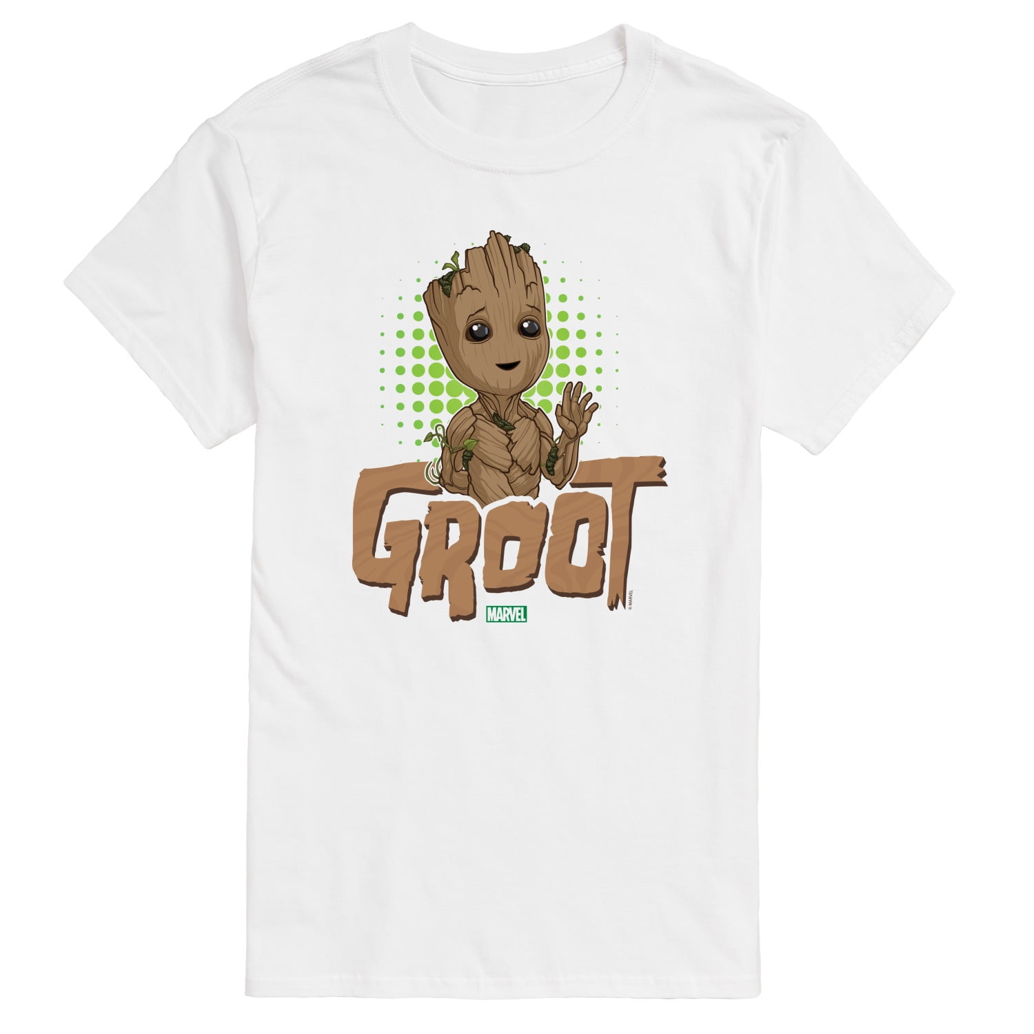 Marvel Guardians of the Galaxy - Baby Groot - Men's Short Sleeve ...