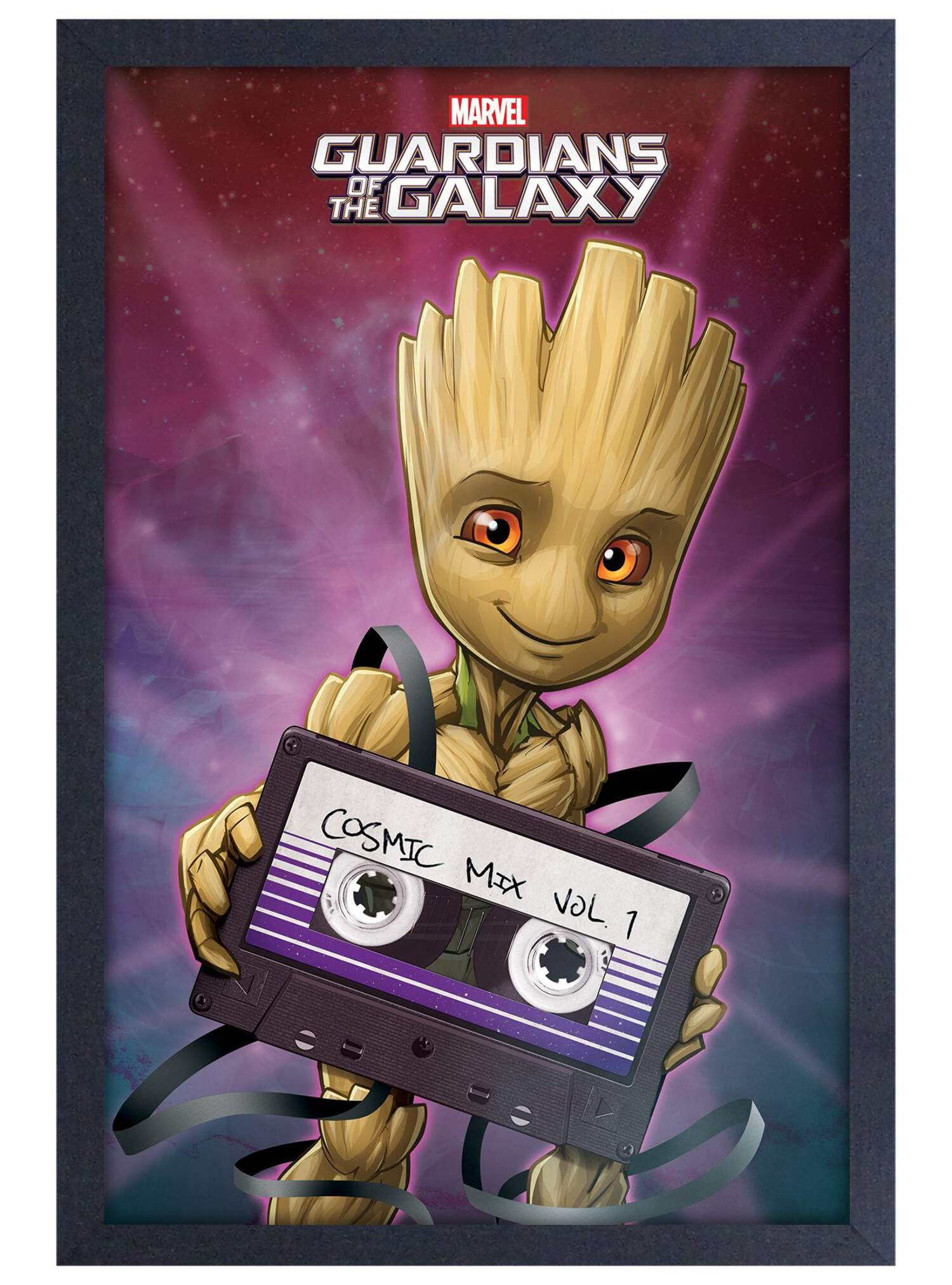 Marvel: Guardians of the Galaxy - Baby Groot Wall Framed - Walmart.com
