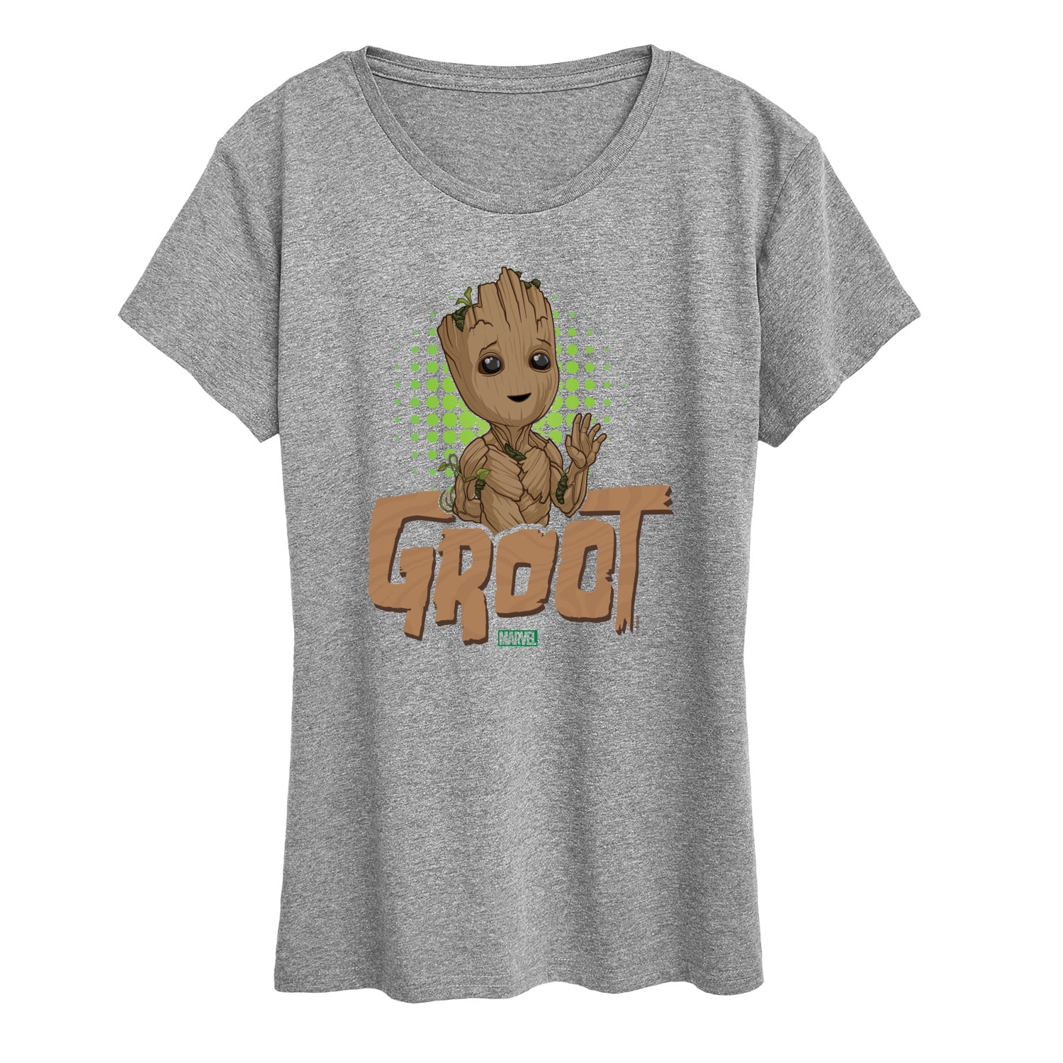 Marvel Guardians of the Galaxy - Baby Groot - Women's Short Sleeve ...