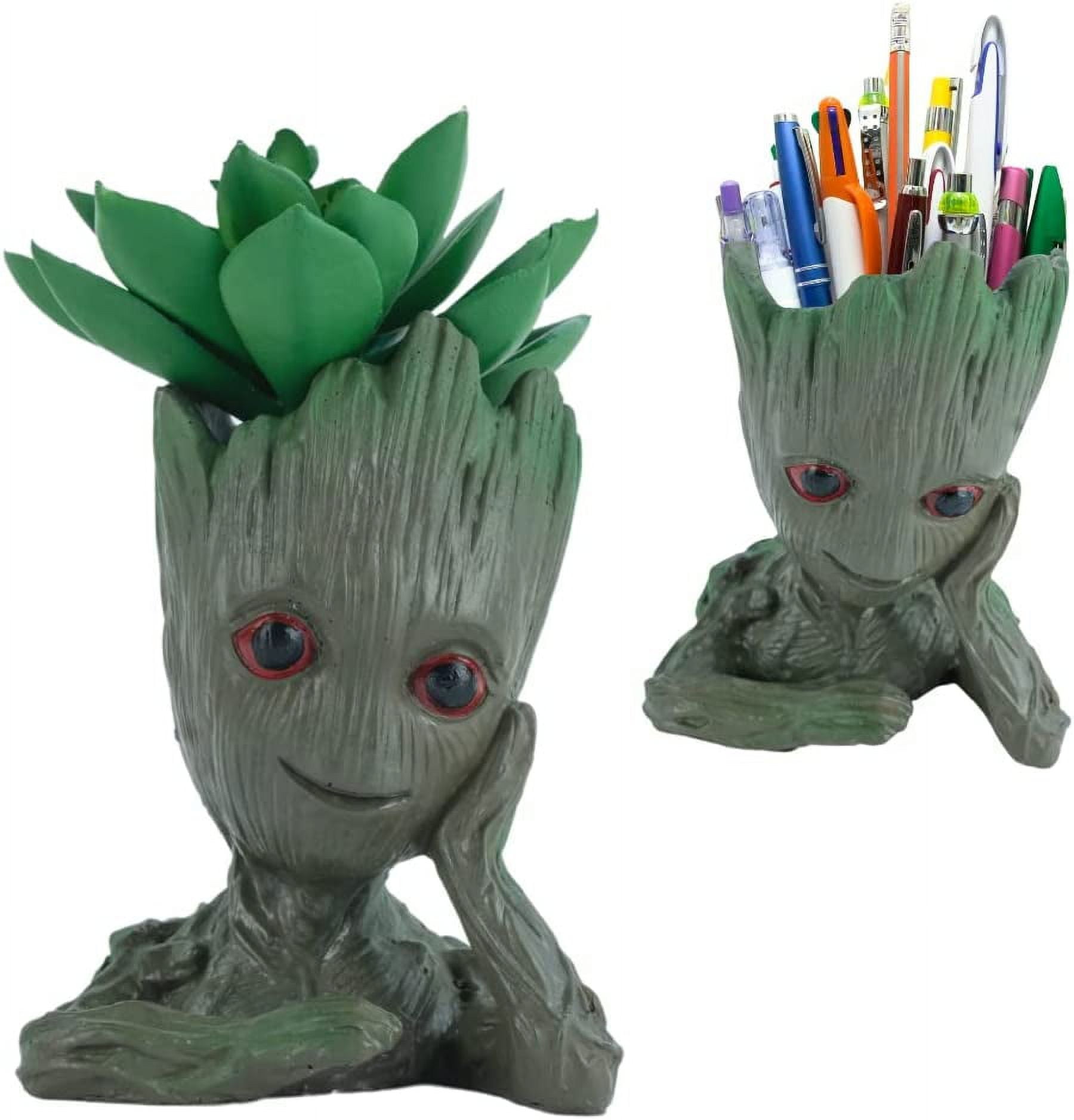 Marvel Guardians of the Galaxy Groot Faux Succulent Planter - Walmart.com