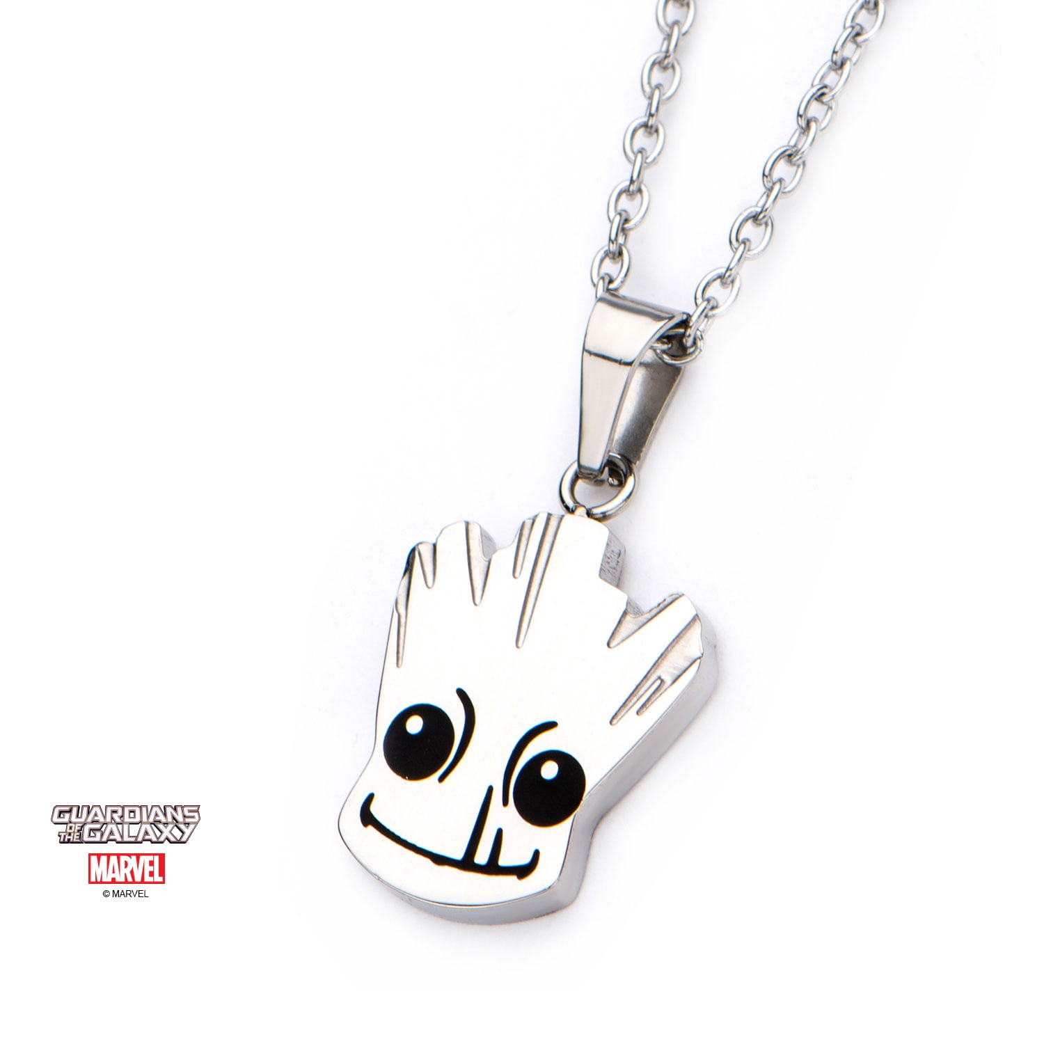Marvel Guardians of the Galaxy Groot Stainless Steel Pendant Necklace ...