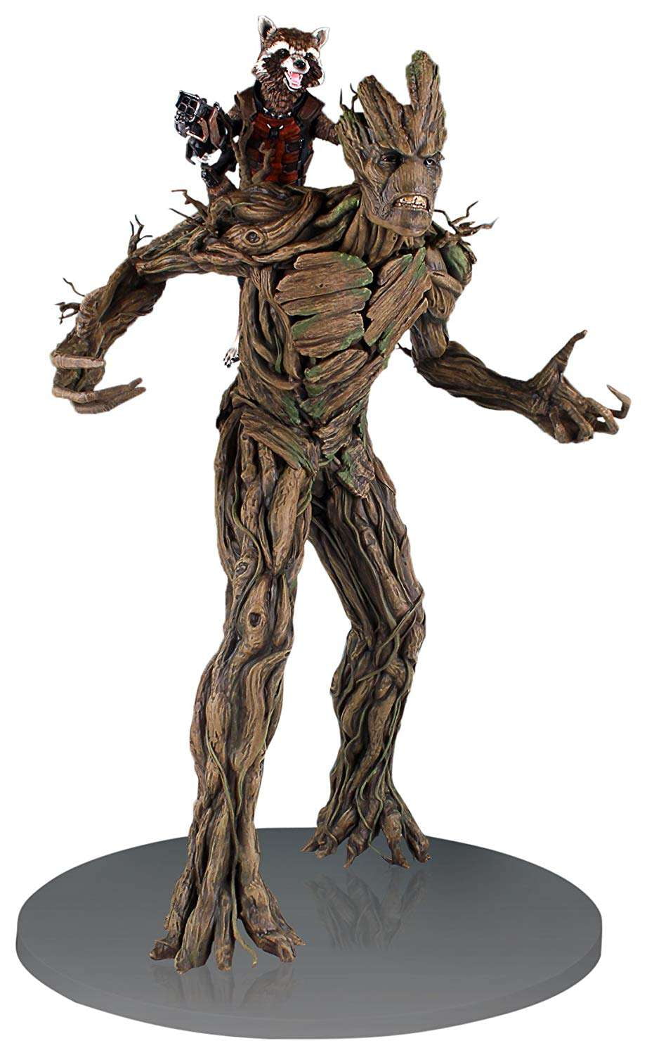 Marvel Guardians of the Galaxy Rocket Raccoon & Groot Statue - Walmart.com