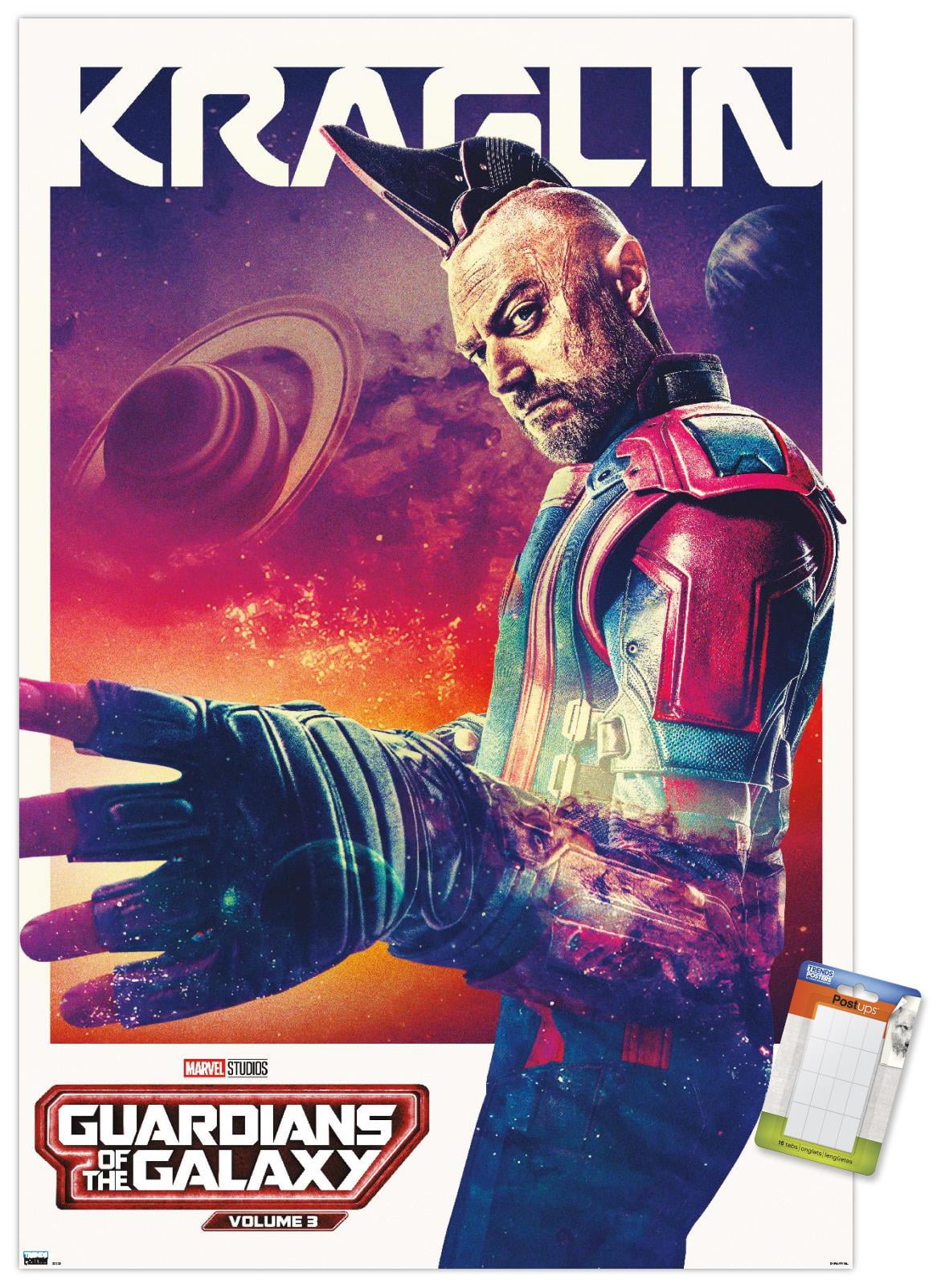 Marvel Guardians of the Galaxy Vol. 3 - Kraglin One Sheet Wall Poster ...