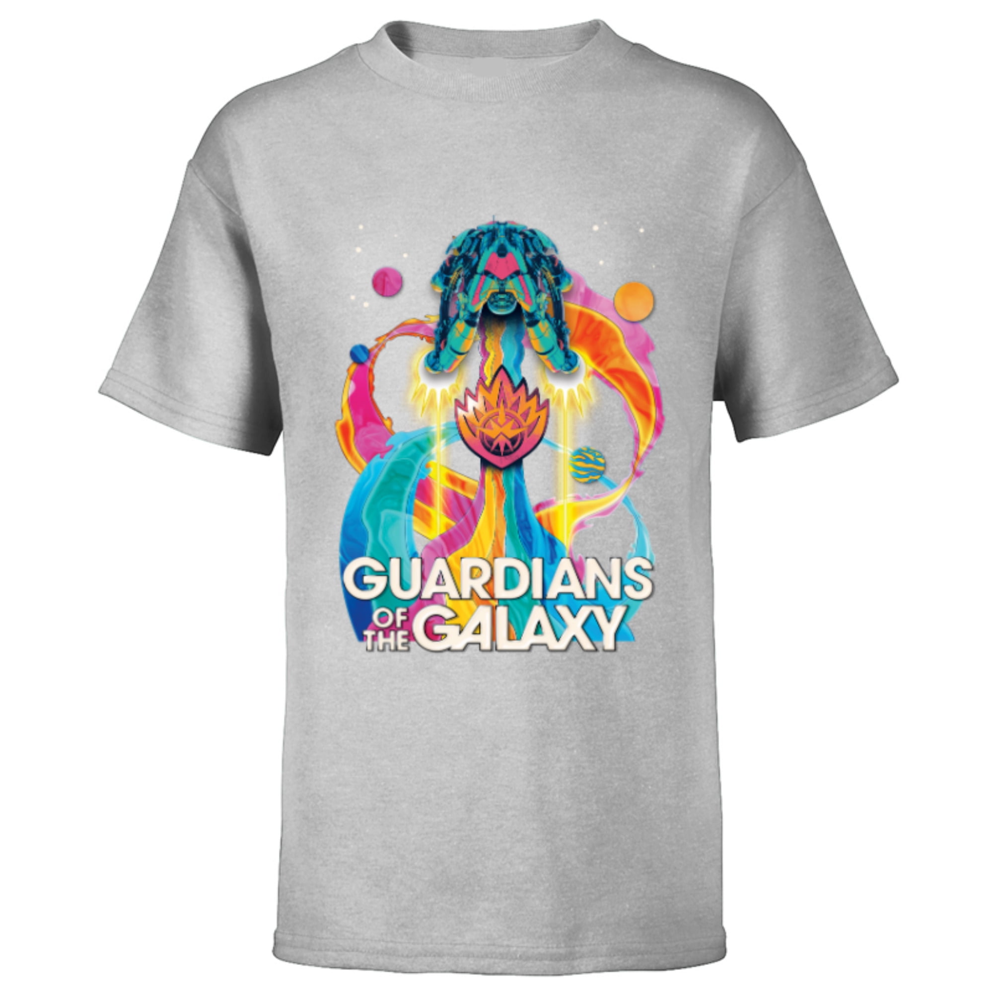 Marvel Guardians of the Galaxy Volume 3 Bowie Space Rainbow - Short Sleeve T-Shirt for Kids ...