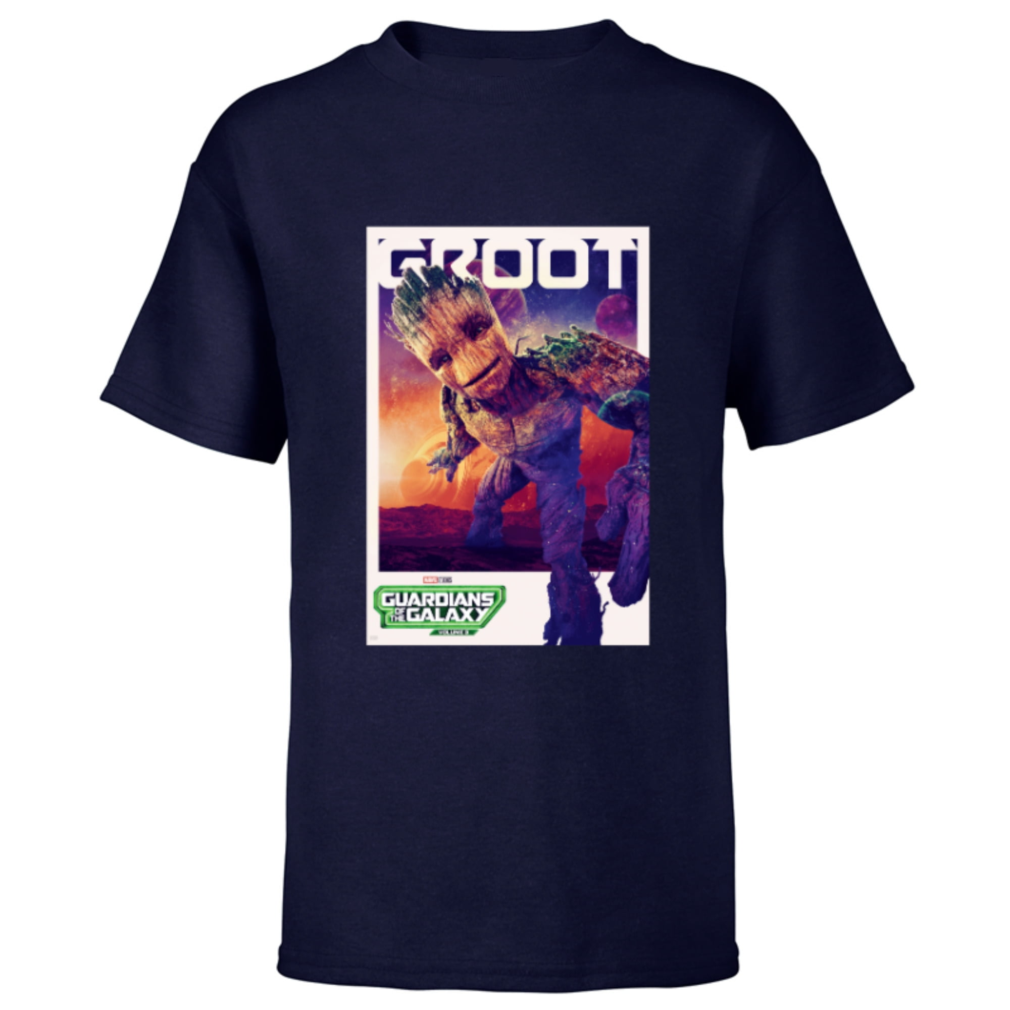 Marvel Guardians of the Galaxy Volume 3 Groot Poster - Short Sleeve T ...