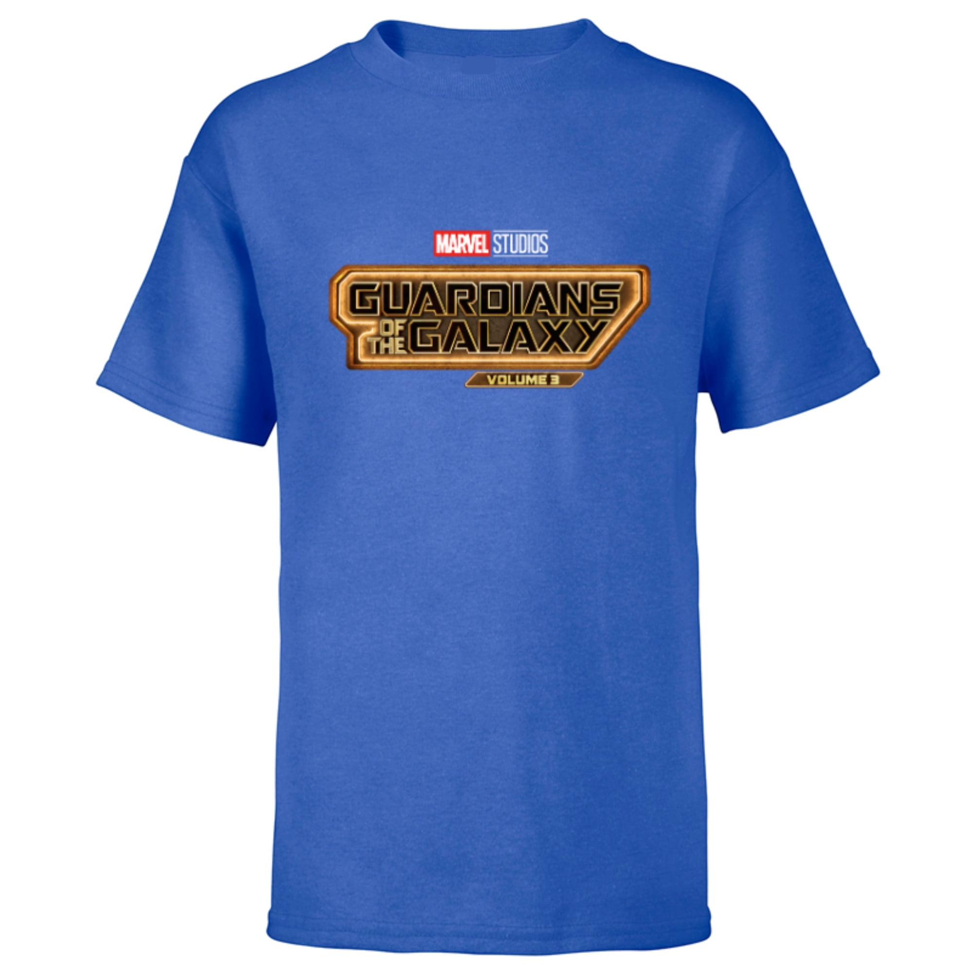 Marvel Guardians of the Galaxy Volume 3 Movie Logo - Short Sleeve T-Shirt for Kids - Customized ...