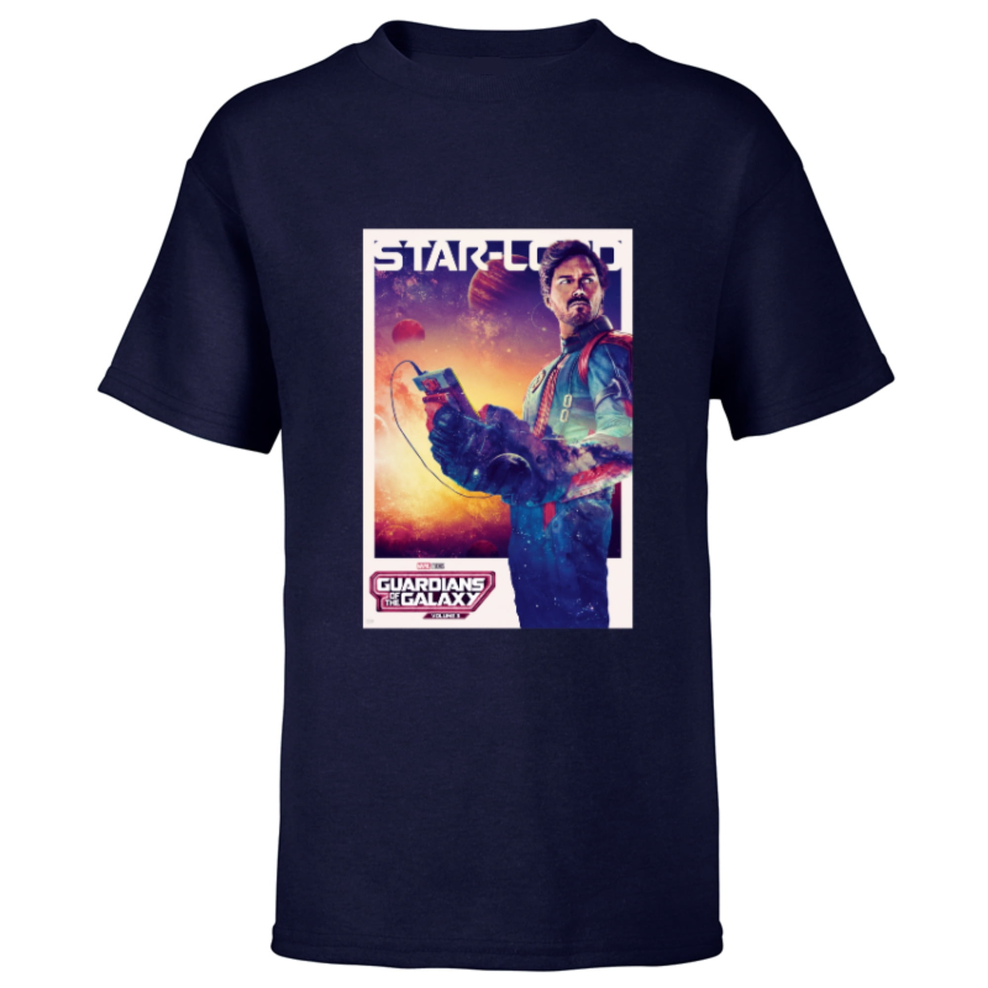 Marvel Guardians of the Galaxy Volume 3 Star-Lord Poster - Short Sleeve ...