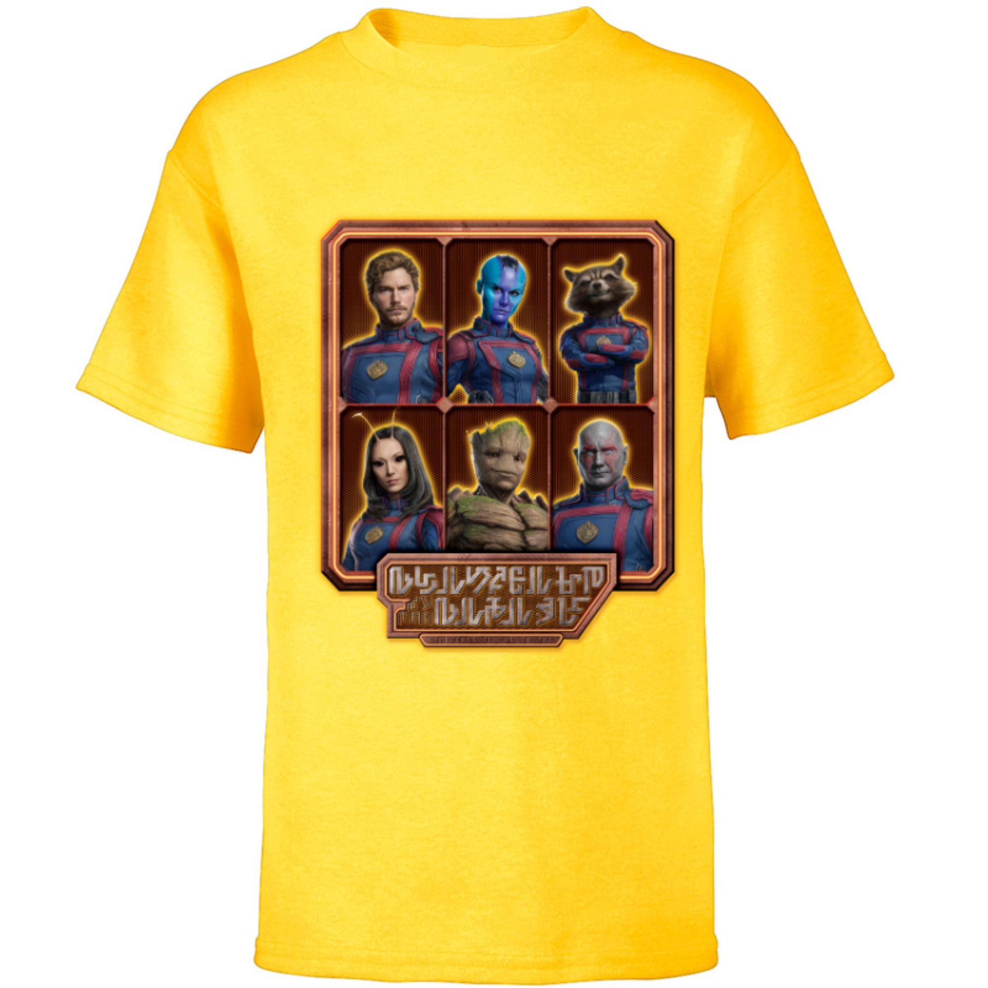 Marvel Guardians of the Galaxy Volume 3 Team Alien Logo - Short Sleeve ...