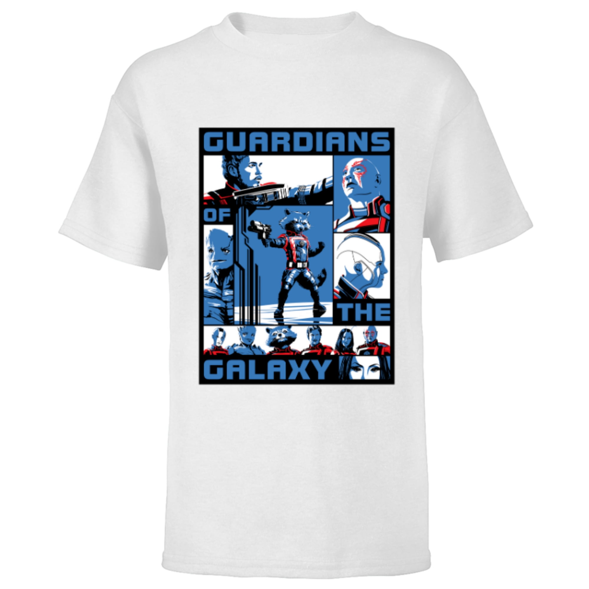 Marvel Guardians of the Galaxy Volume 3 Tri-Color Panels - Short Sleeve ...