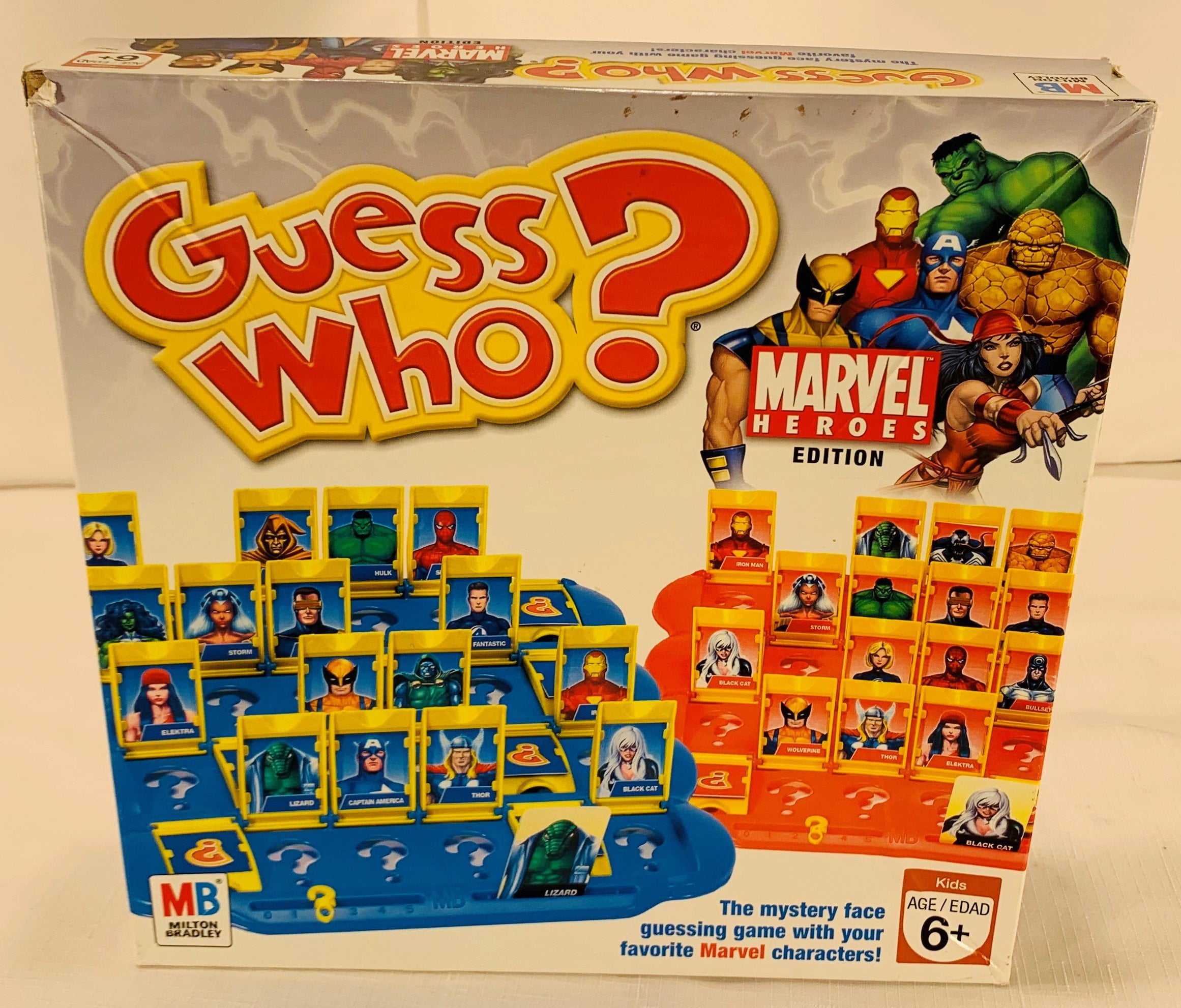 Marvel Guess Who Game - 2005 - Hasbro - Great Condition - Walmart.com