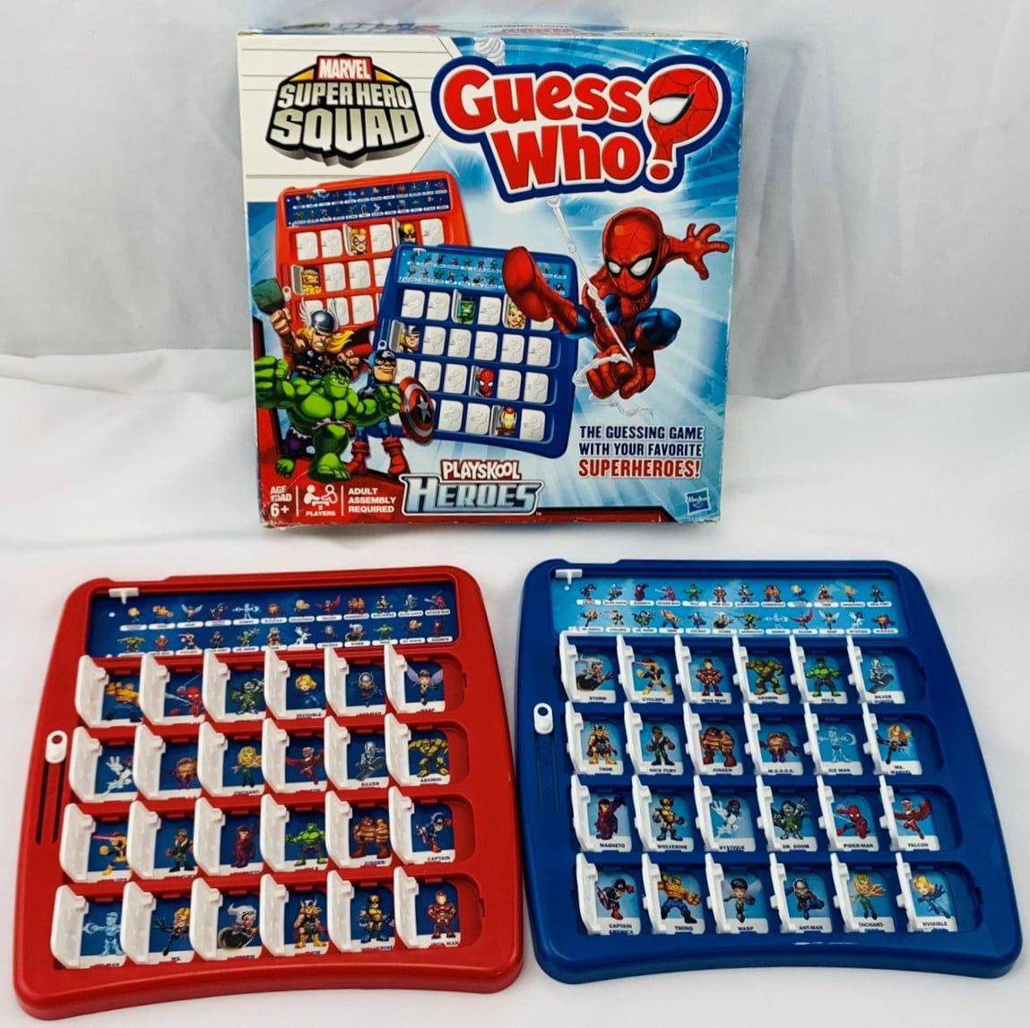 Marvel Guess Who Game - 2009 - Hasbro - Great Condition - Walmart.com