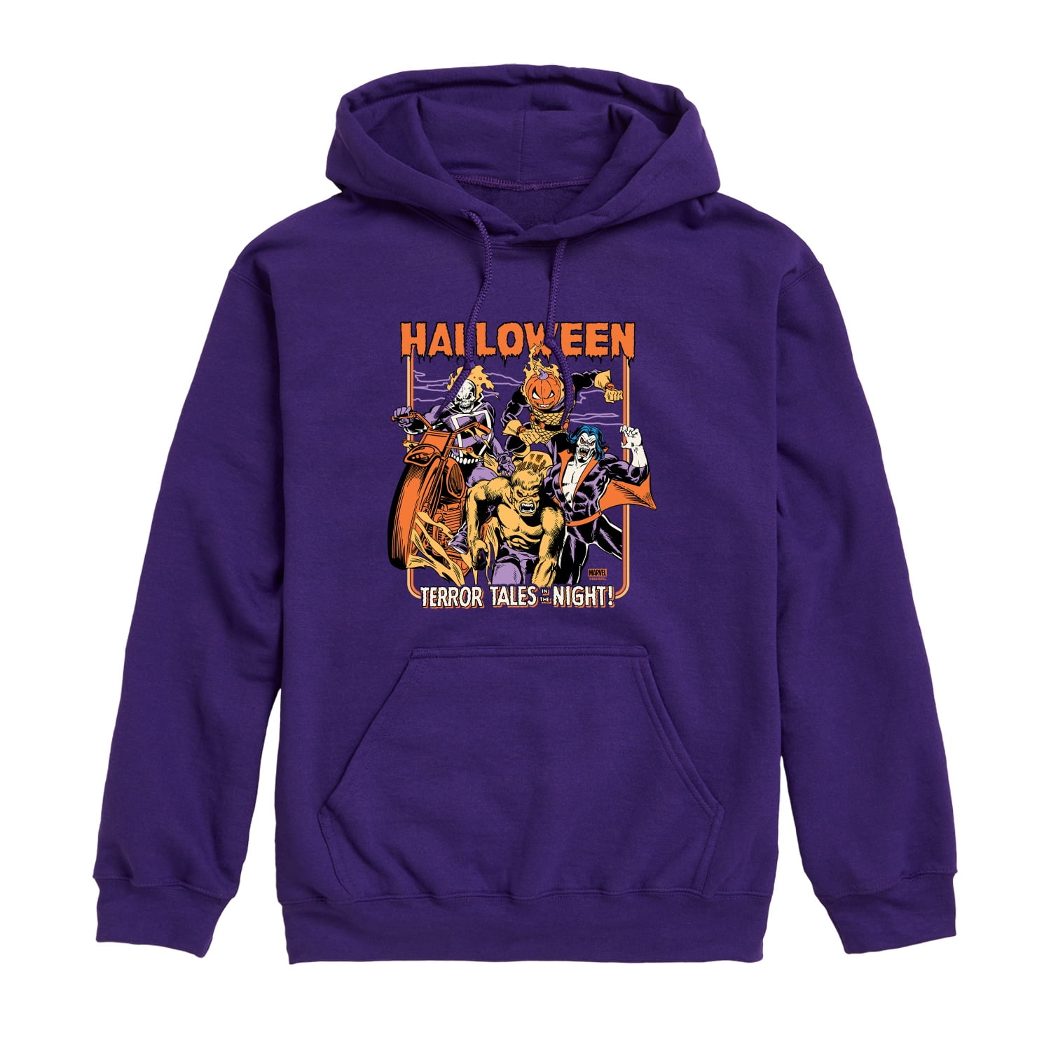 Marvel - Hallows Eve - Men's Fleece Hoodie - Walmart.com
