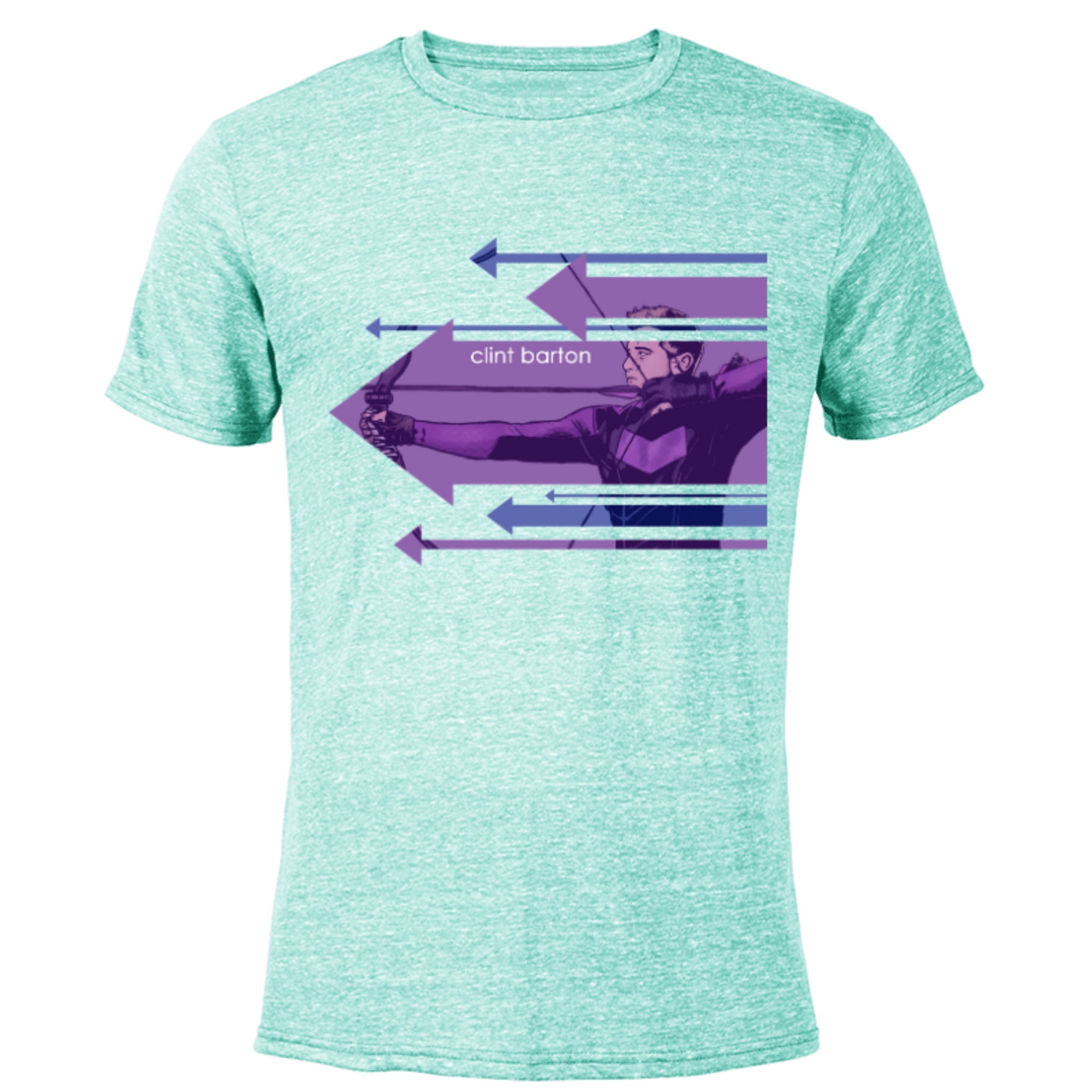 Marvel Hawkeye Clint Barton Arrows - Short Sleeve Blended T-Shirt for ...
