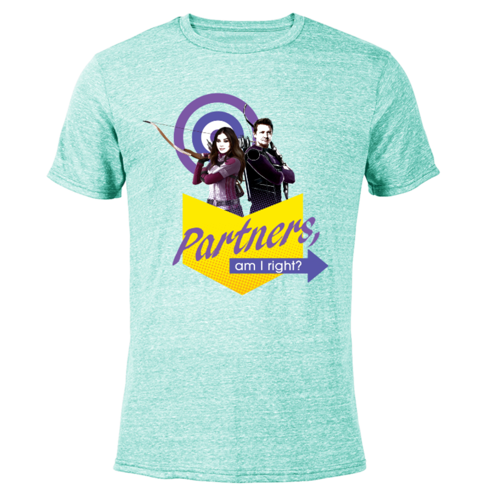 Marvel Hawkeye Kate Bishop Clint Barton Partners Am I Right - Short ...