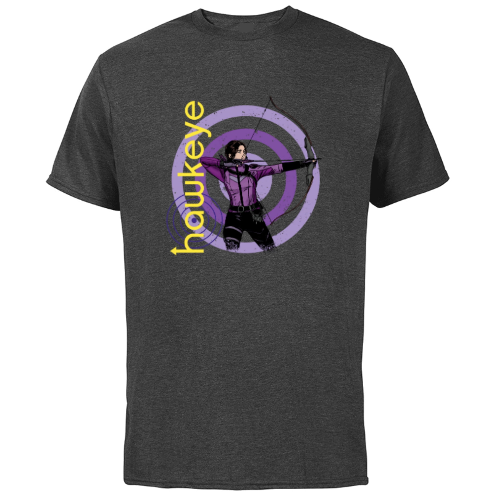 Marvel Hawkeye Kate Bishop On Target - Short Sleeve Cotton T-Shirt for ...
