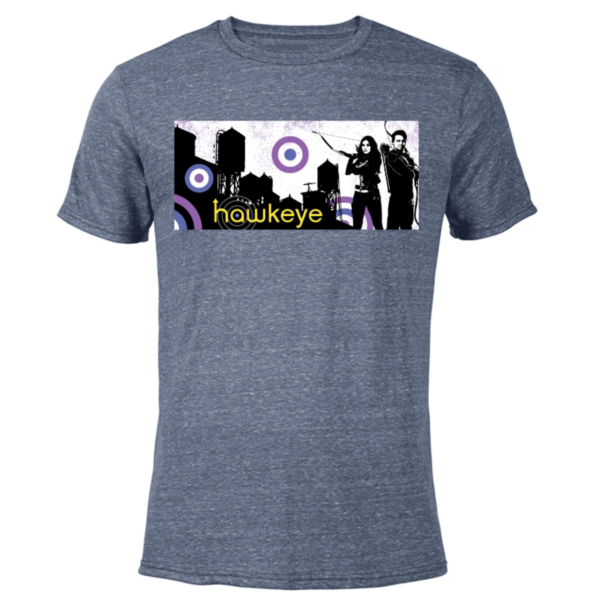 Marvel Hawkeye Kate Bishop and Clint Barton Banner - Short Sleeve ...