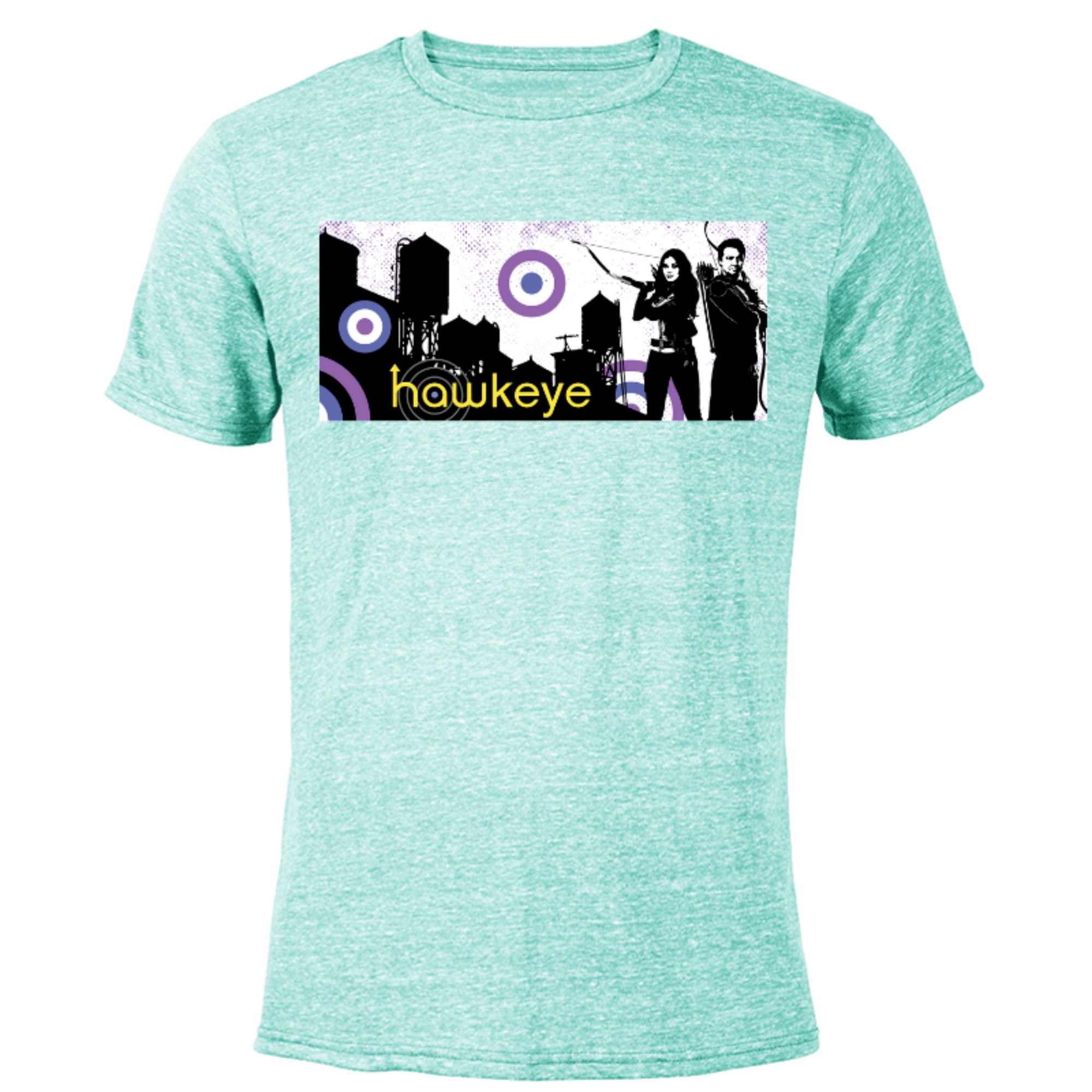 Marvel Hawkeye Kate Bishop and Clint Barton Banner - Short Sleeve ...
