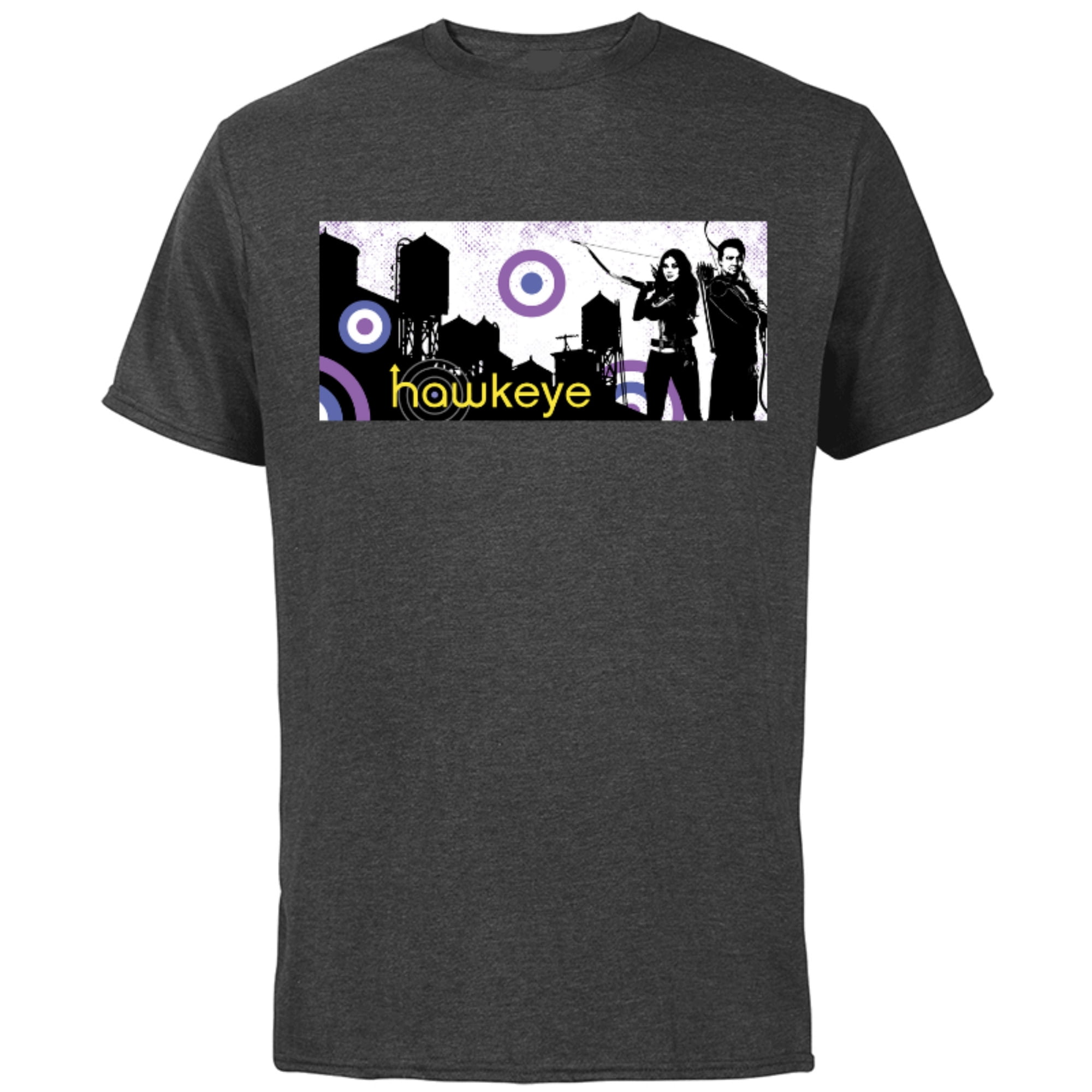 Marvel Hawkeye Kate Bishop and Clint Barton Banner - Short Sleeve ...