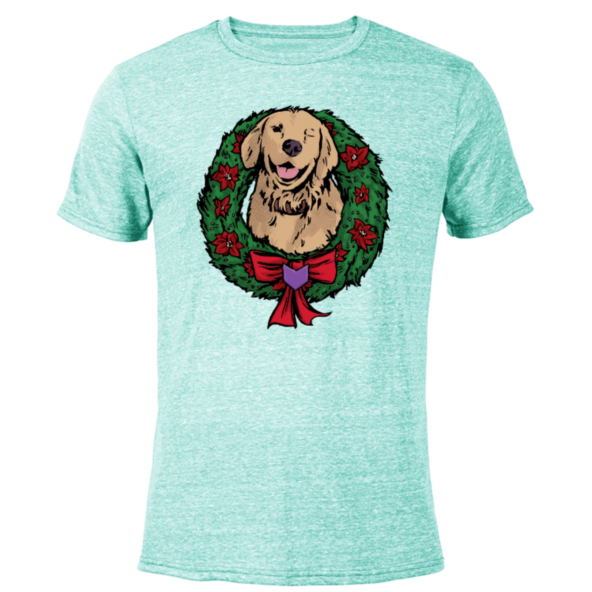 Marvel Hawkeye Lucky the Pizza Dog Holiday Wreath - Short Sleeve ...