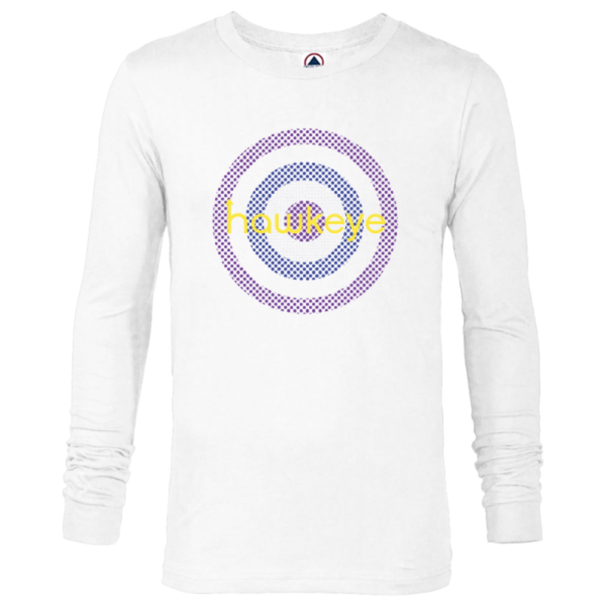 Marvel Hawkeye Purple Target - Long Sleeve T-Shirt for Men – Customized ...