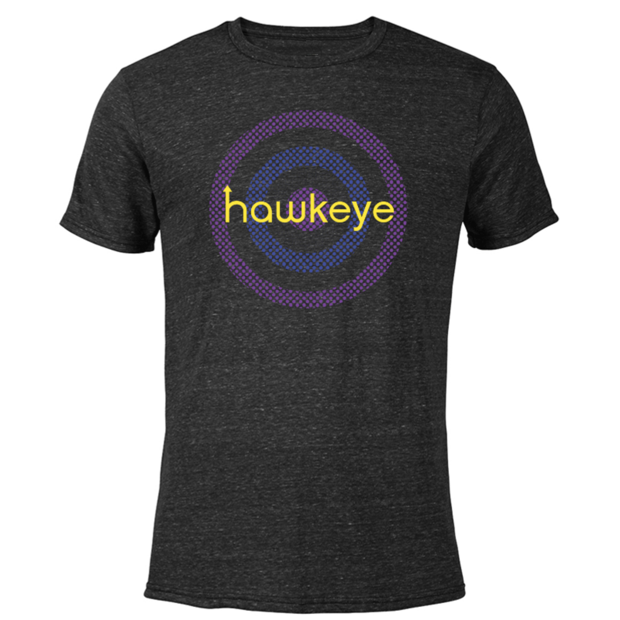 Marvel Hawkeye Purple Target - Short Sleeve Blended T-Shirt for Adults ...