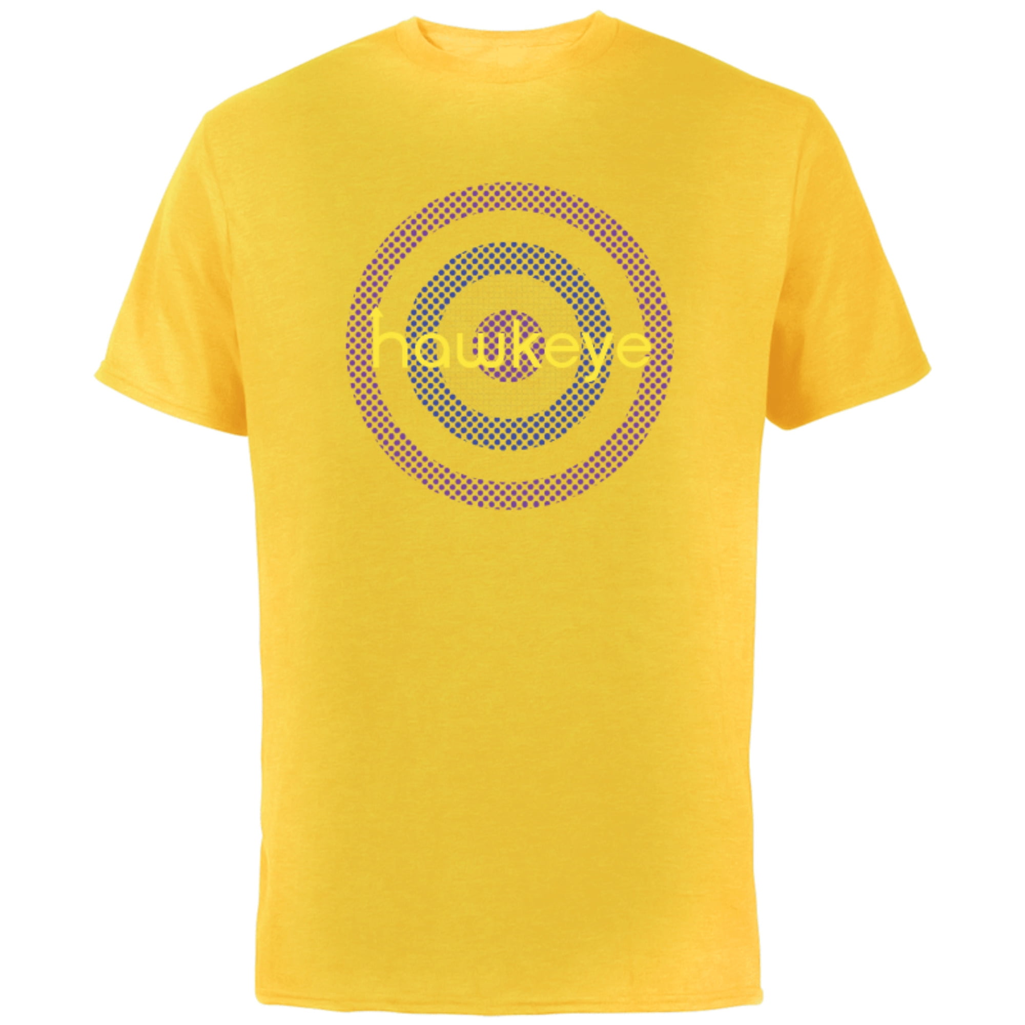 Marvel Hawkeye Purple Target - Short Sleeve Cotton T-Shirt for Adults ...