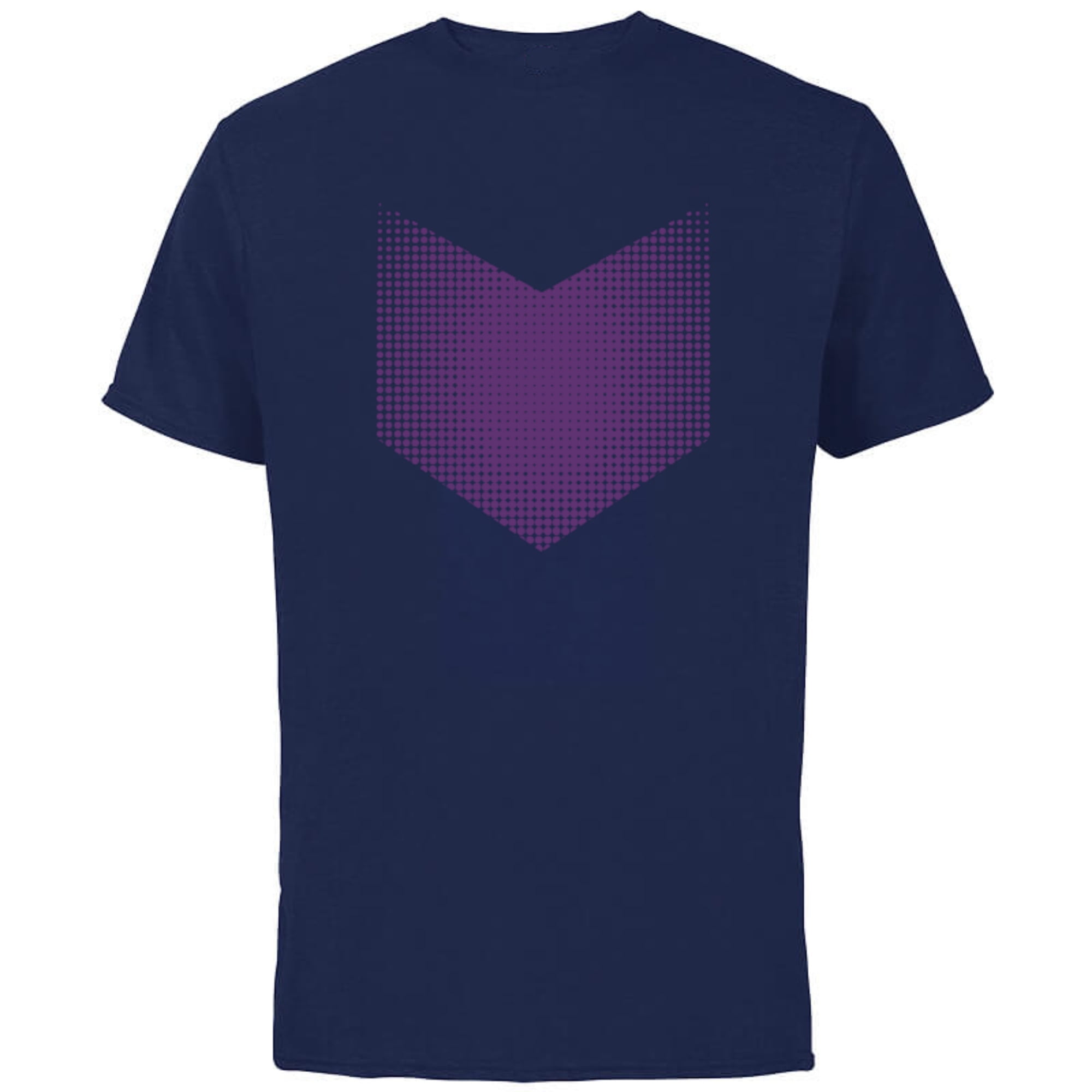Marvel Hawkeye Series Halftone Purple Arrow - Short Sleeve Cotton T ...