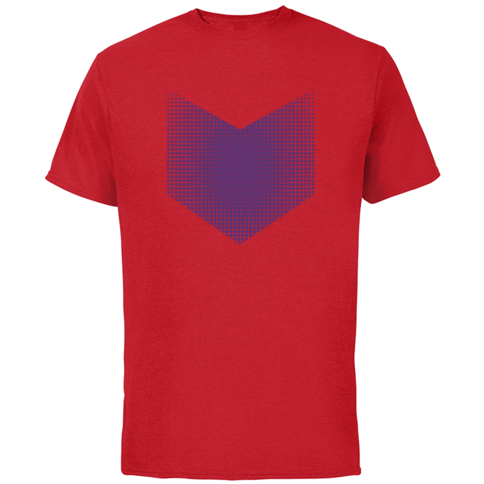 Marvel Hawkeye Series Halftone Purple Arrow - Short Sleeve Cotton T ...