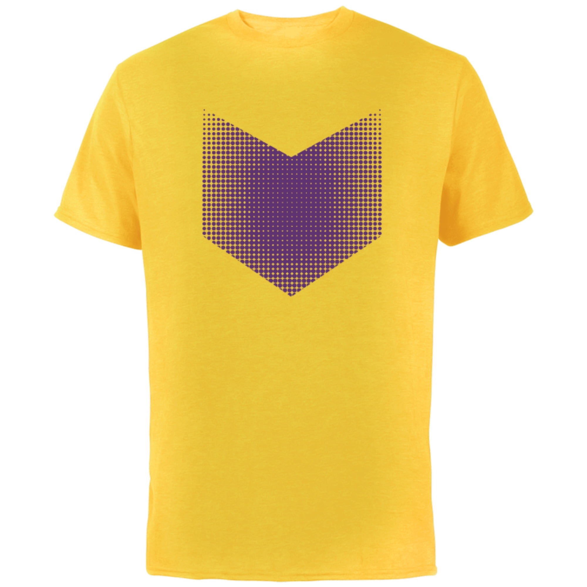 Marvel Hawkeye Series Halftone Purple Arrow - Short Sleeve Cotton T ...