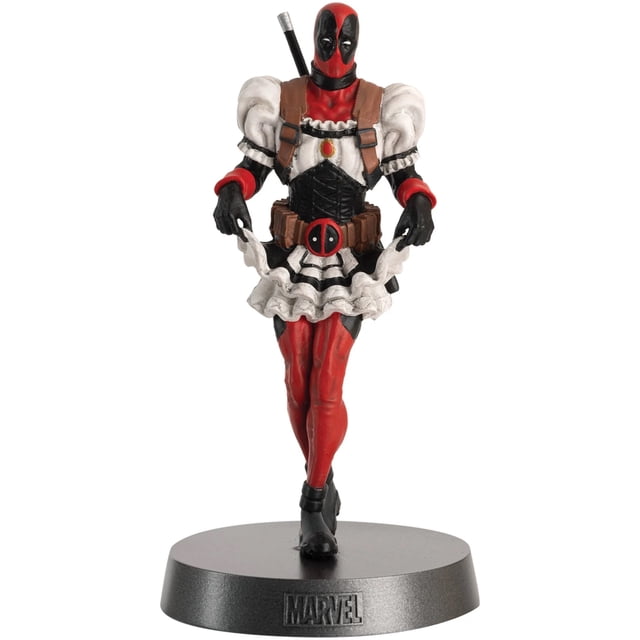 Marvel Heavyweights 1:18 Scale Metal Statue | French Maid Deadpool ...