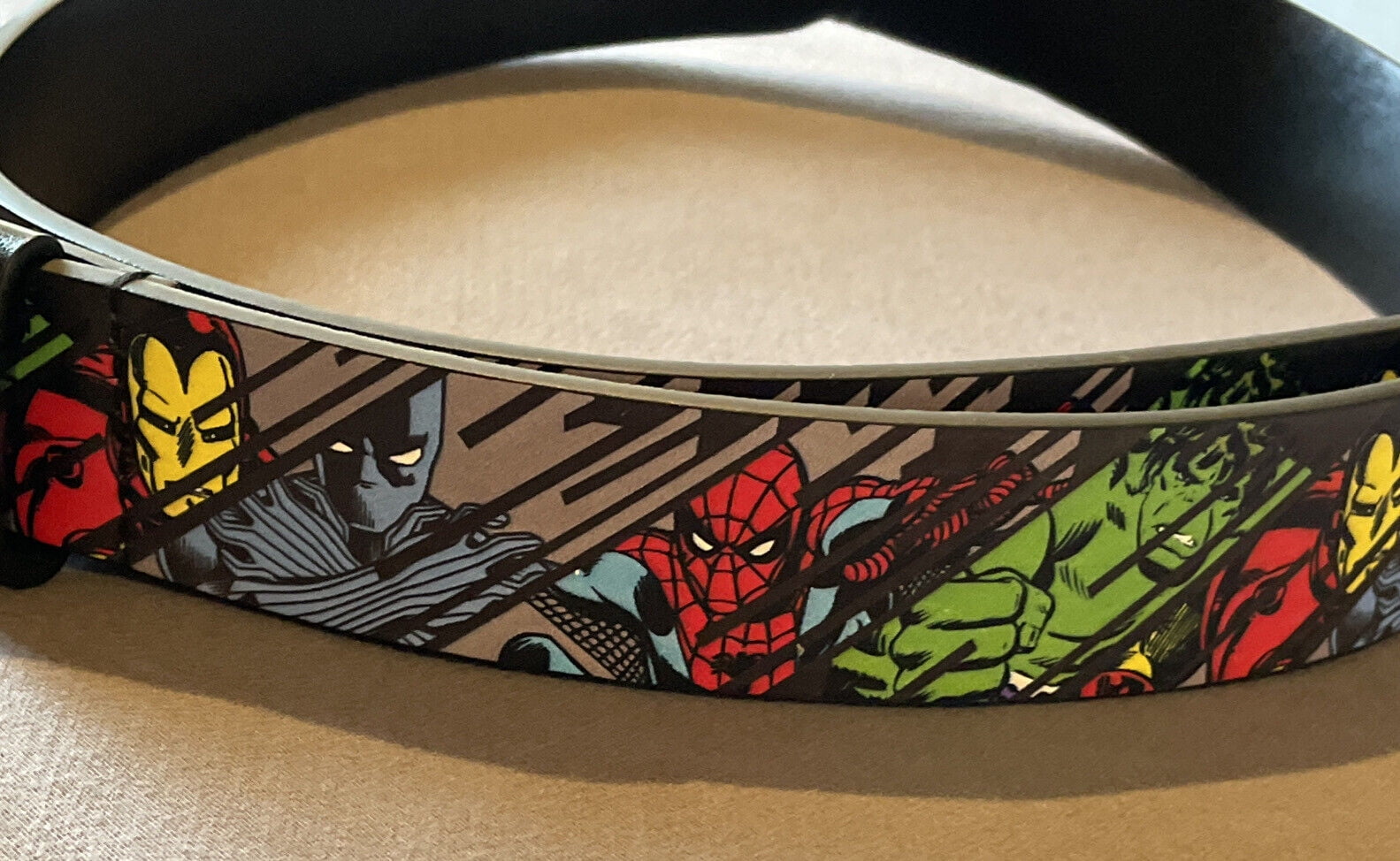 Marvel Hero Belt Mens M/L 34-36” Waist - Walmart.com