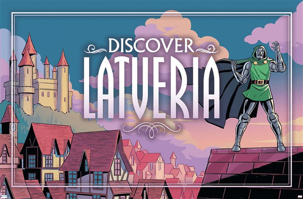 Marvel: Hero Lands - Latveria 2 Wall Poster, 14.725" x 22.375" - Walmart.com