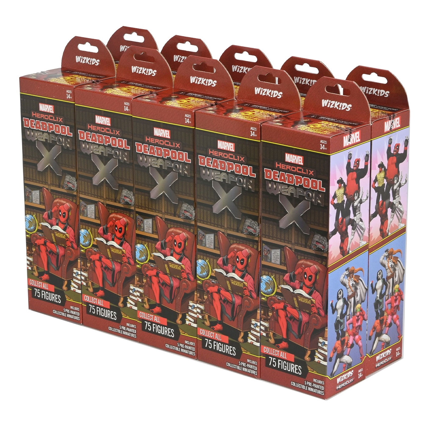 Marvel HeroClix Deadpool Weapon X Booster Brick - Walmart.com