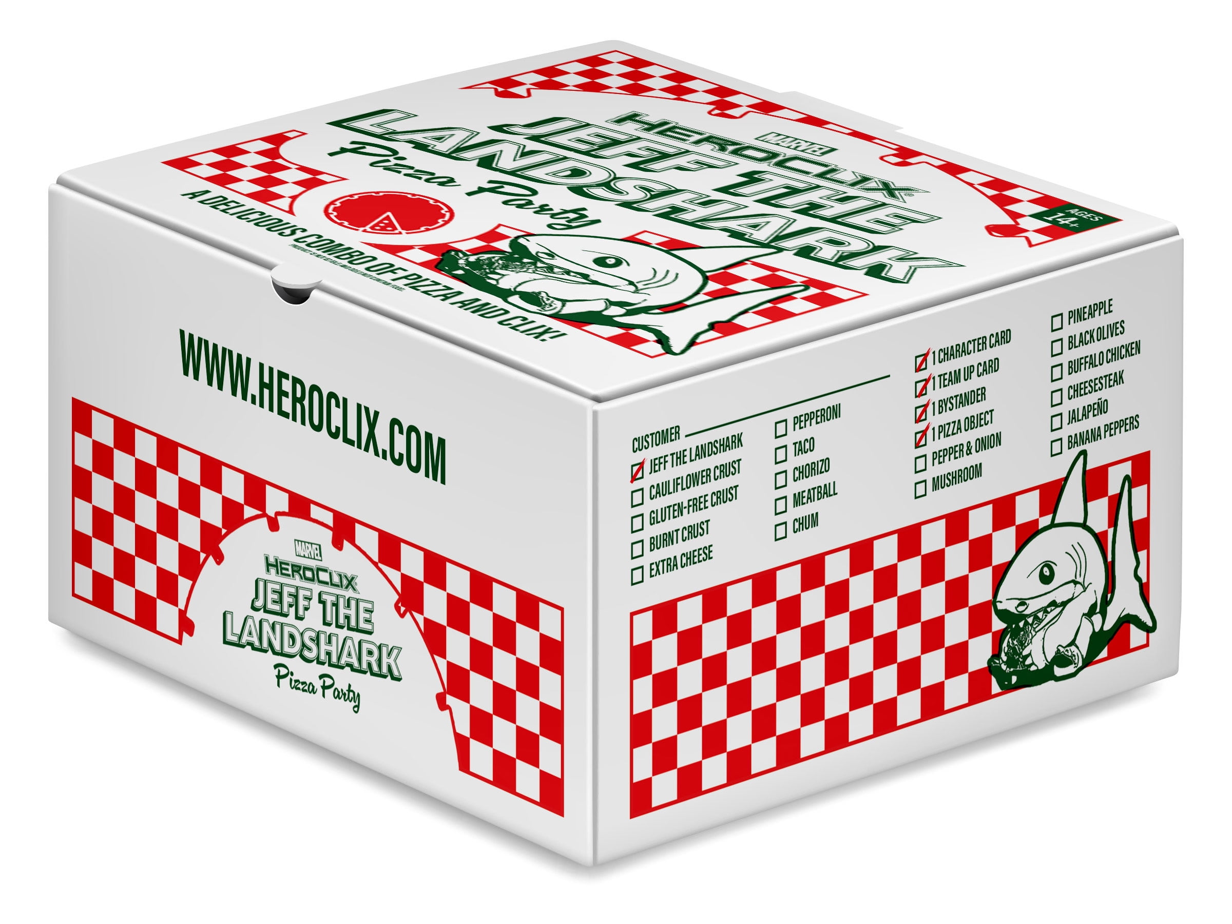 Marvel HeroClix: Deadpool Weapon X Jeff's Pizza Party - Walmart.com