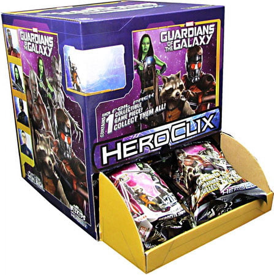 Marvel HeroClix Guardians of The Galaxy Movie Gravity Box Booster Box ...