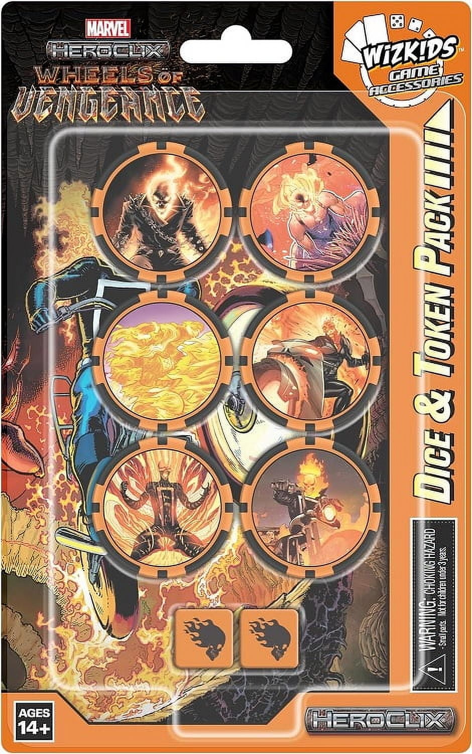 Marvel HeroClix: Wheels of Vengeance Dice and Token Pack - Walmart.com