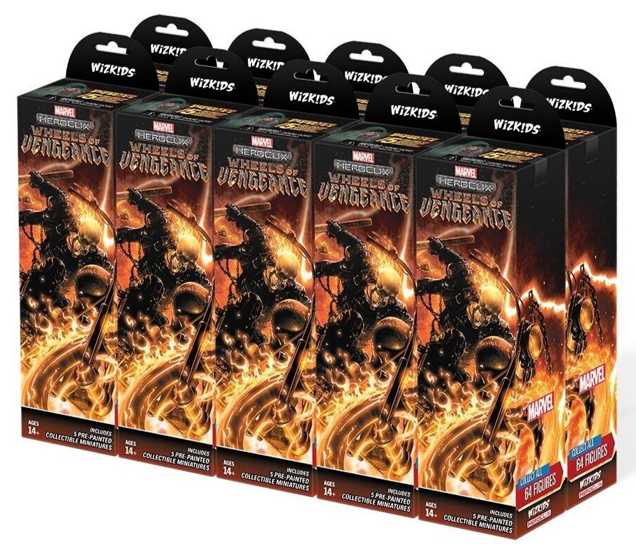 Marvel Heroclix: Wheels of Vengeance Booster Pack - Walmart.com