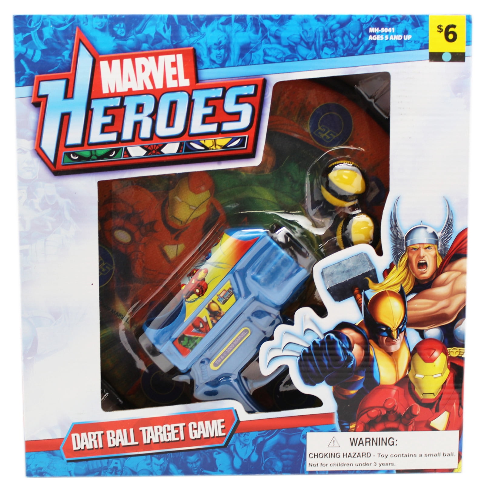 Marvel Heroes Dart Ball Target Game - Iron Man Hulk Captain American ...