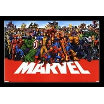 Marvel - The Lineup Poster Print (36 x 24) - Walmart.com