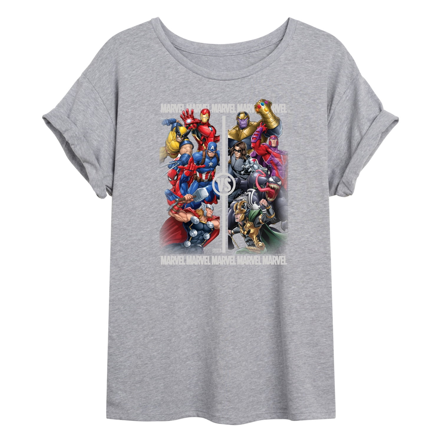 Oversized T Shirt Marvel