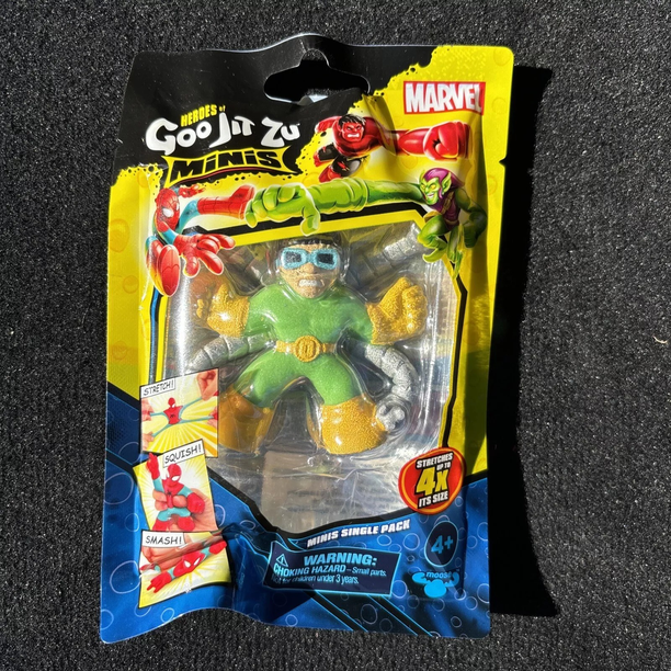Marvel Heroes of Goo Jit Zu Mini Dock Ock Figure - Walmart Business ...