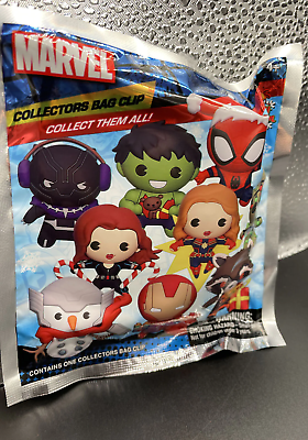 Marvel Holiday Blind Pick Bag Collectors 3D Bag Clip - Walmart.com
