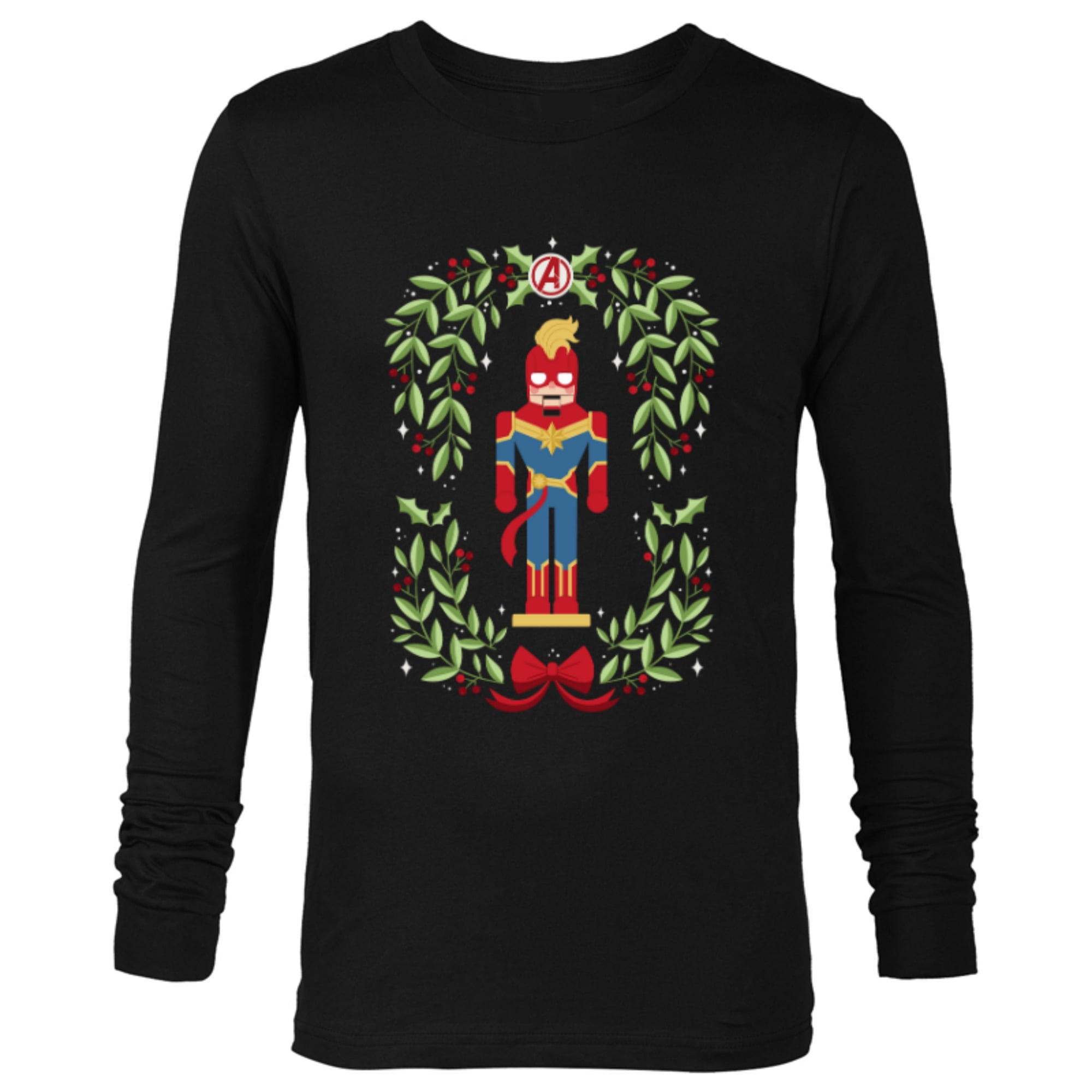 Marvel Holiday Christmas Avengers Captain Marvel Nutcracker - Long ...