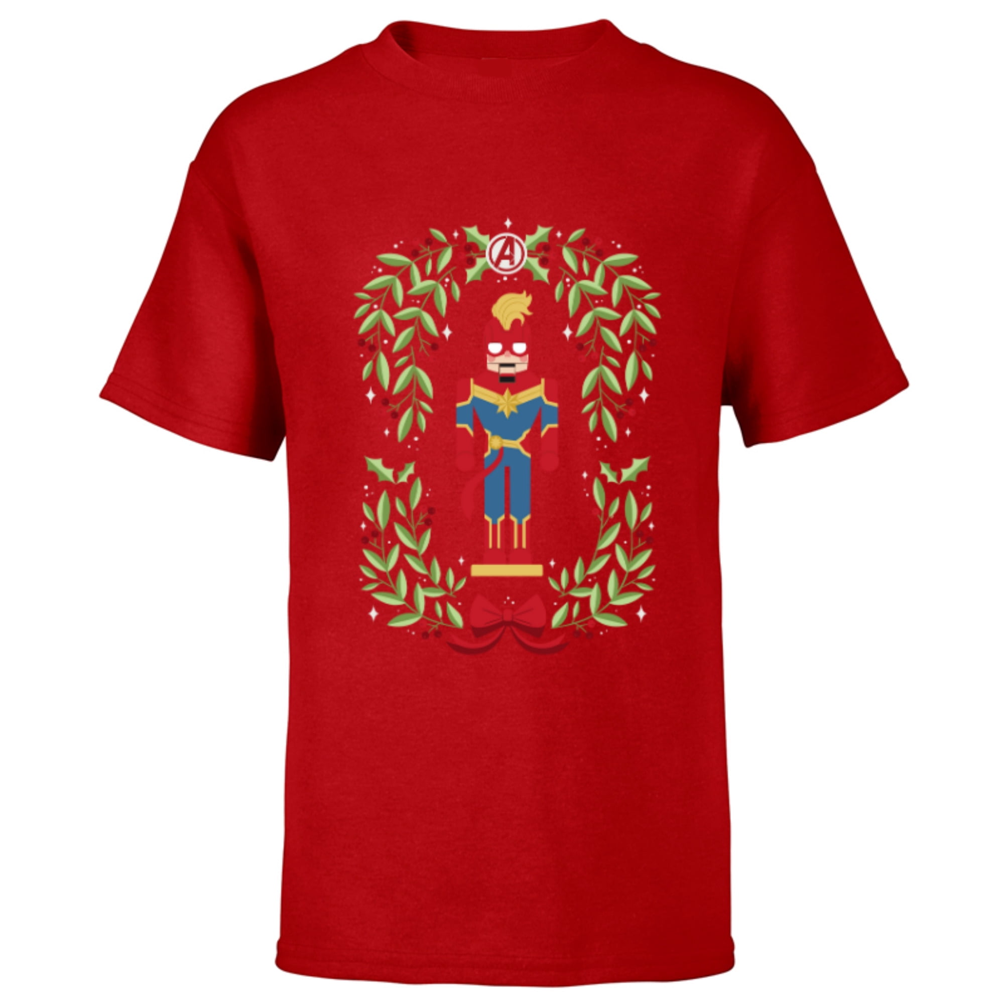 Marvel Holiday Christmas Avengers Captain Marvel Nutcracker - Short ...
