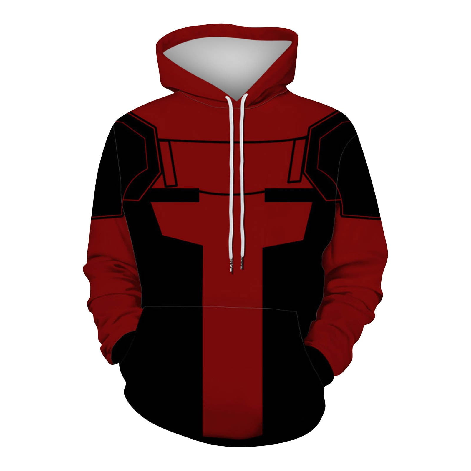 Marvel Hooray's Men's Universe Classic Muscle Chest Deadpool Costume ...