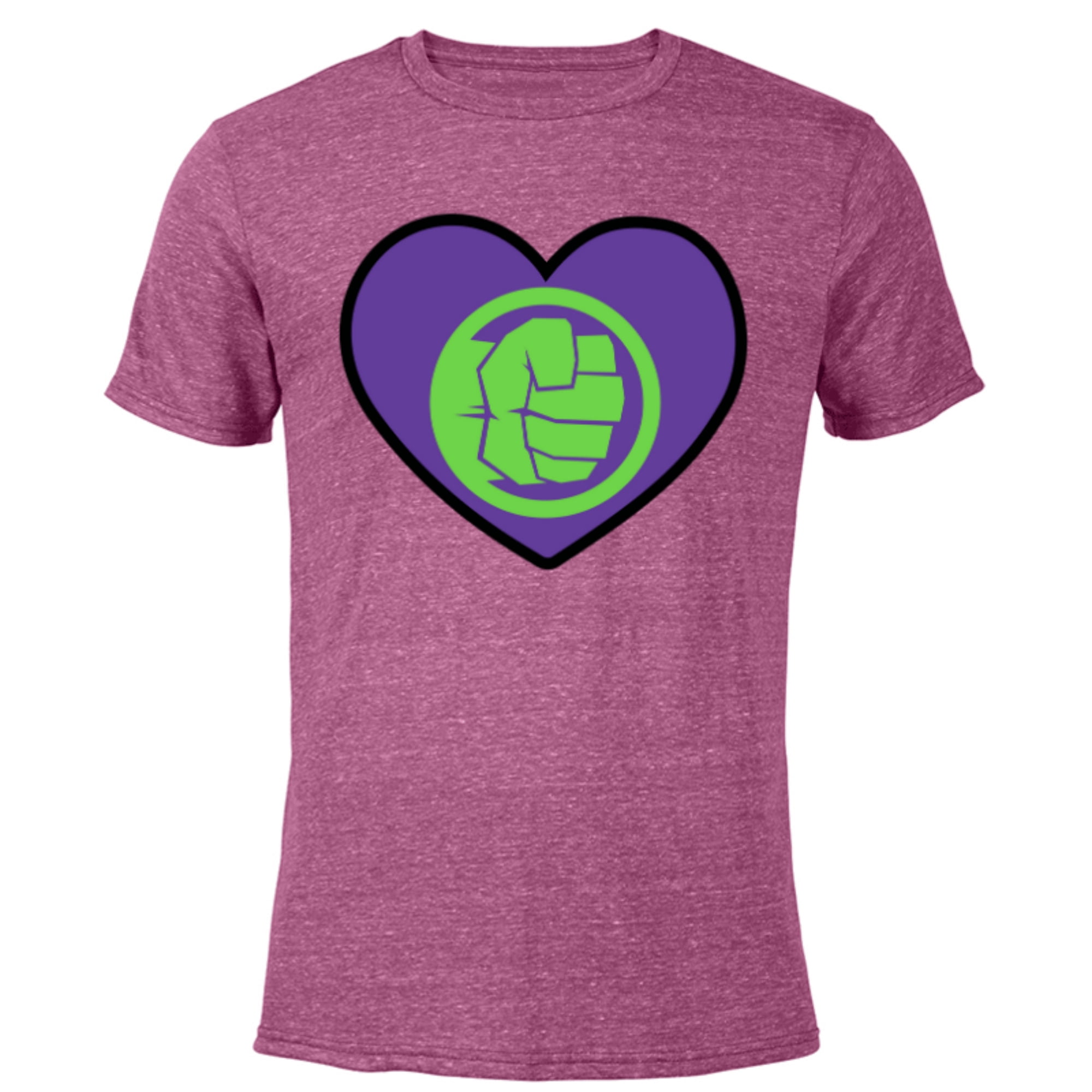 Marvel Hulk Avengers Heart Love Romantic Valentine’s Day - Short Sleeve ...