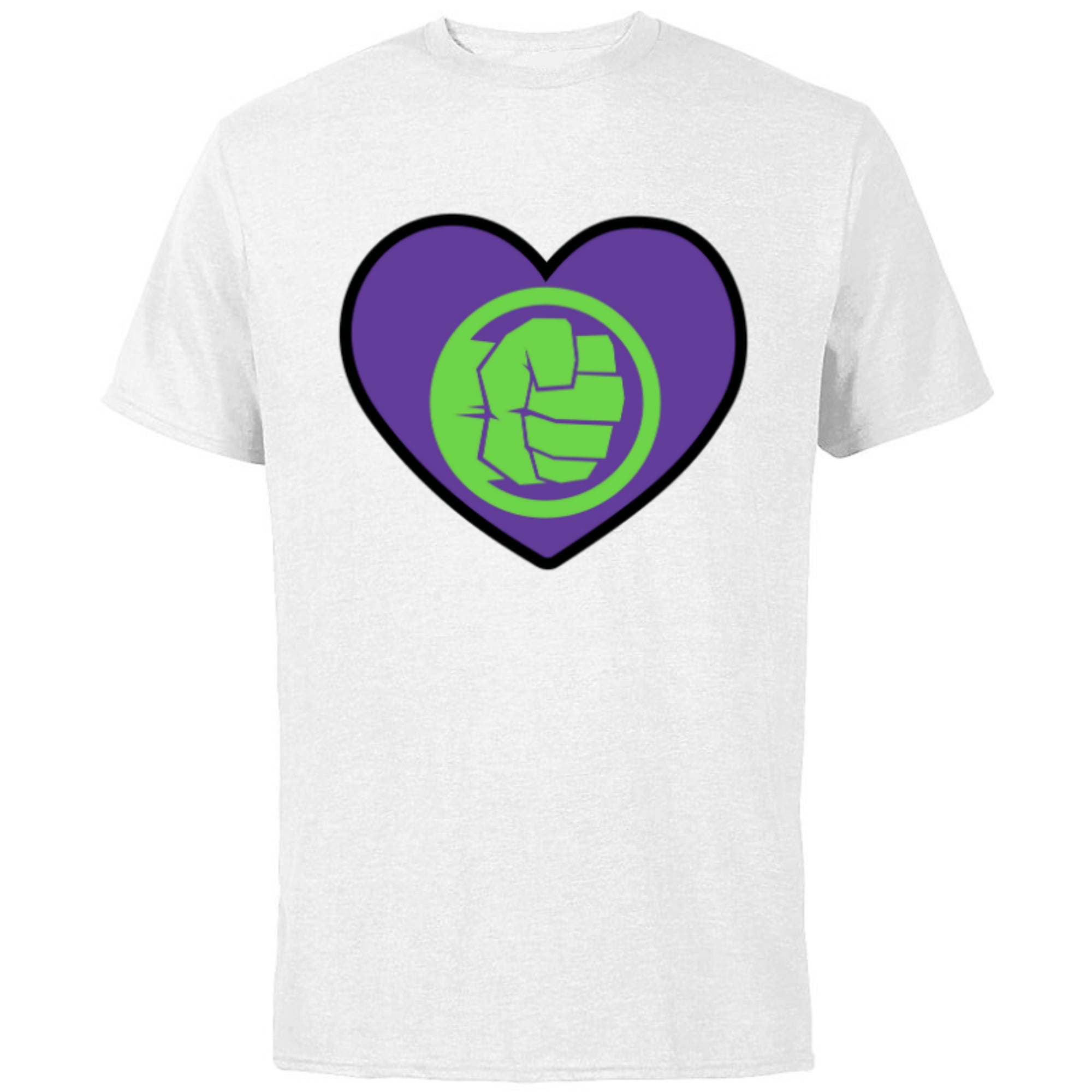 Marvel Hulk Avengers Heart Love Romantic Valentine’s Day - Short Sleeve ...