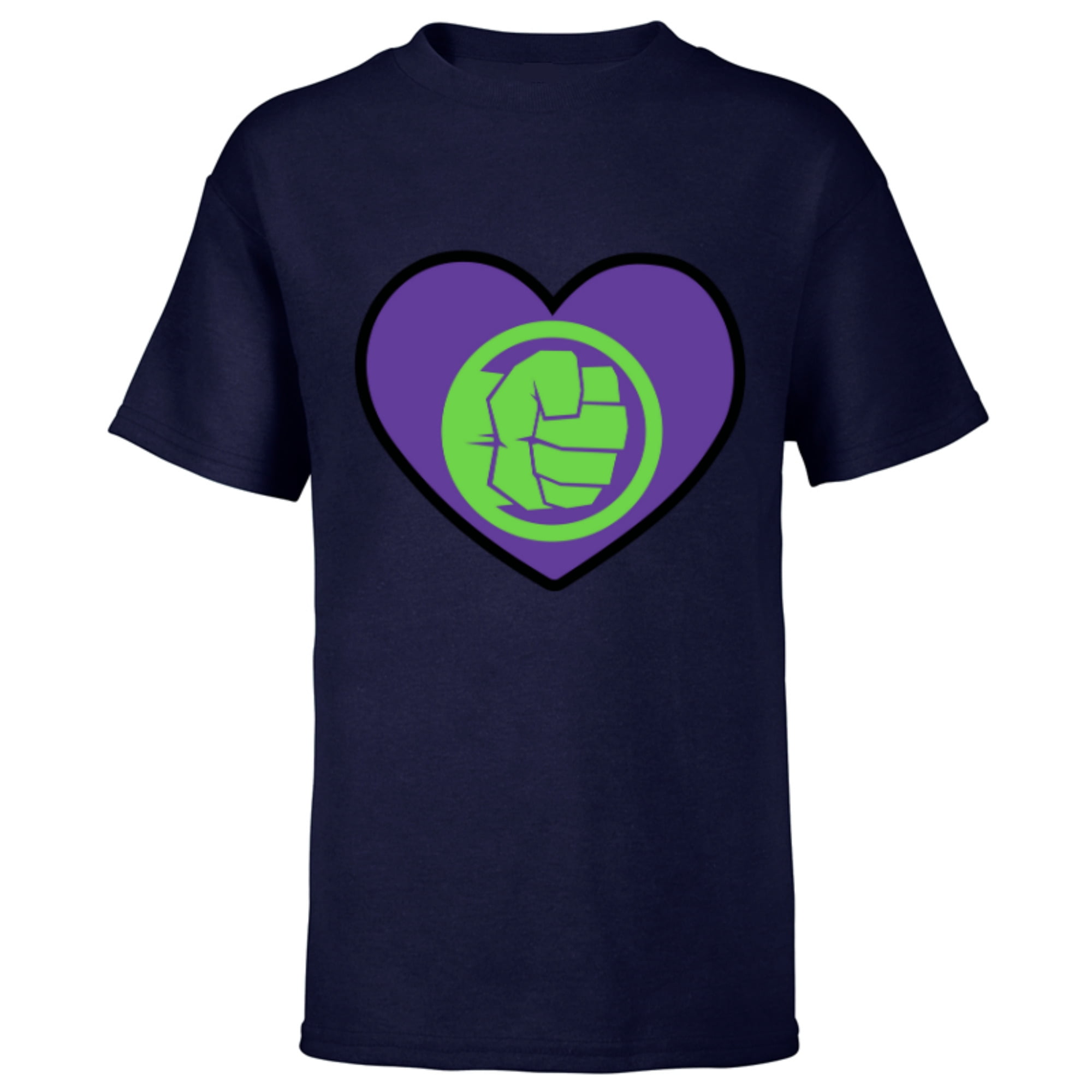 Marvel Hulk Avengers Heart Love Romantic Valentine’s Day - Short Sleeve ...